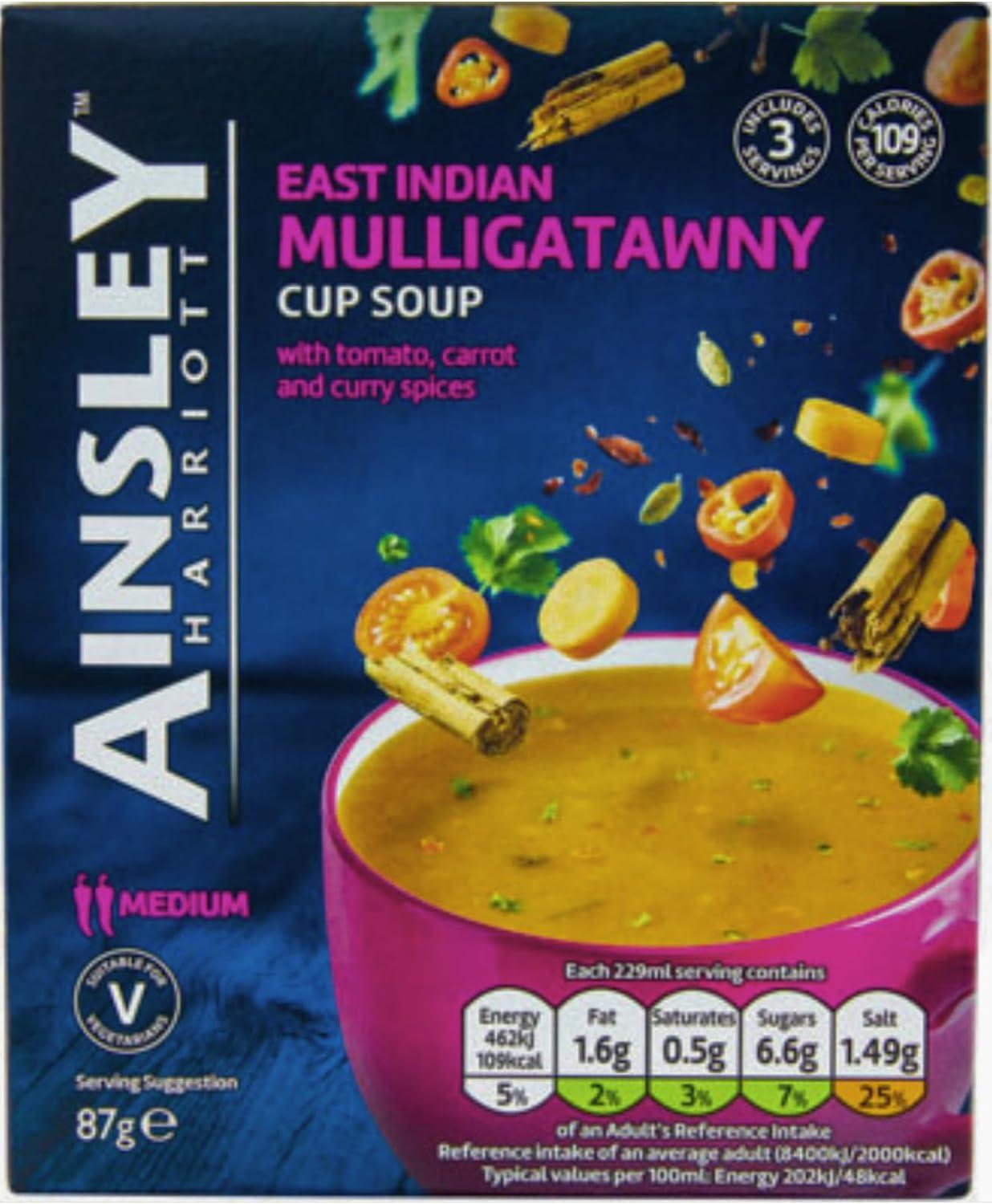 Ainsley Harriott Cup Soup 4 Box Multi Variety Pack 3 Sachets Each of ...