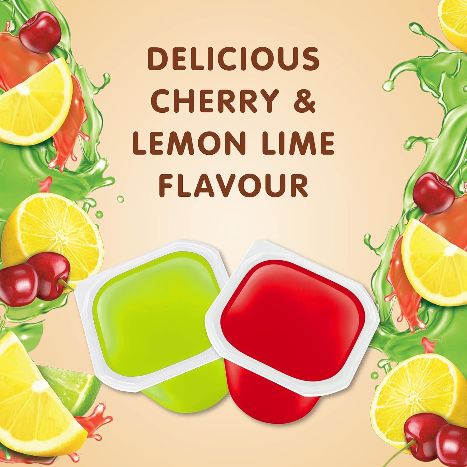 Snack Pack Cherry & Lemon Lime Juicy Gel 12-Pack 99 Gram Cups | Buy Now ...