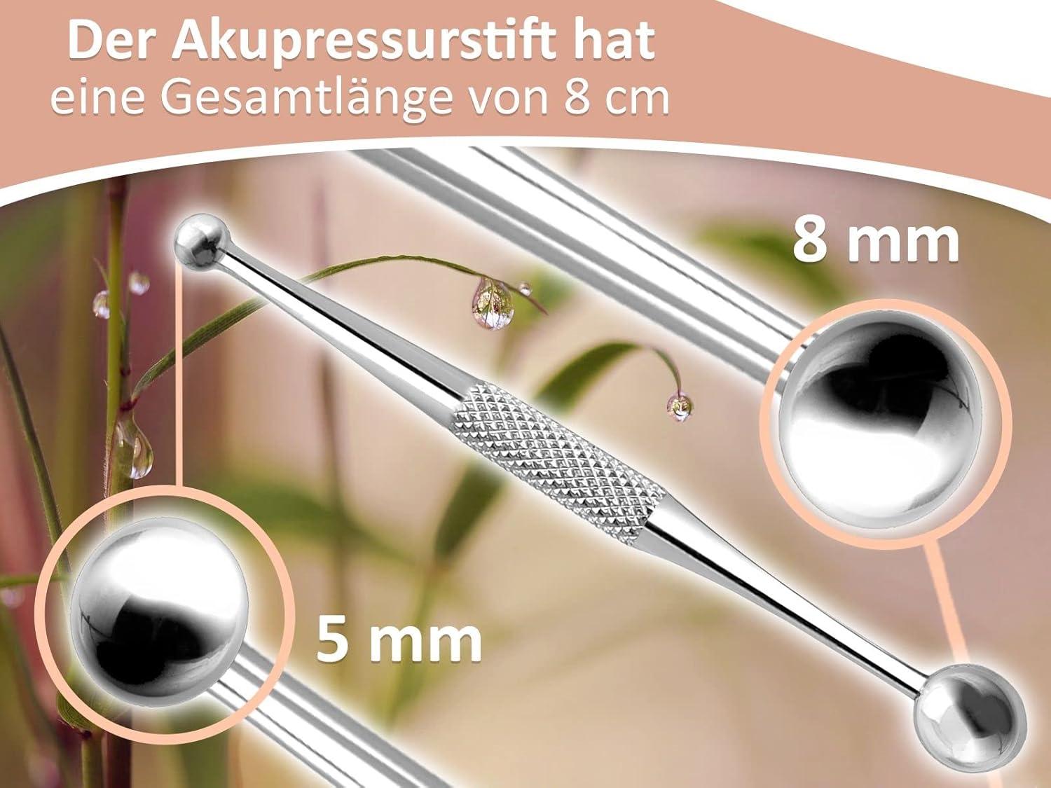 Mini Acupressure Pen - 5/8 mm Scar Stick Acupuncture & Shiatsu Massage ...