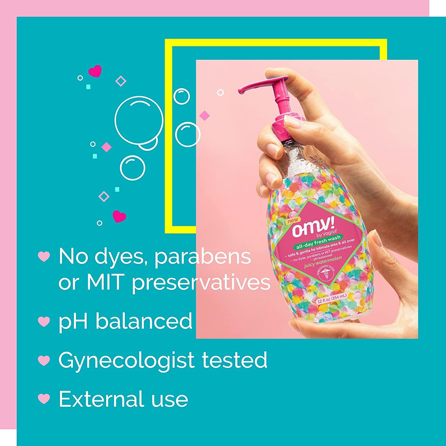 Vagisil OMV All-Day Fresh Intimate Feminine Wash - Berry Bliss Scent ...