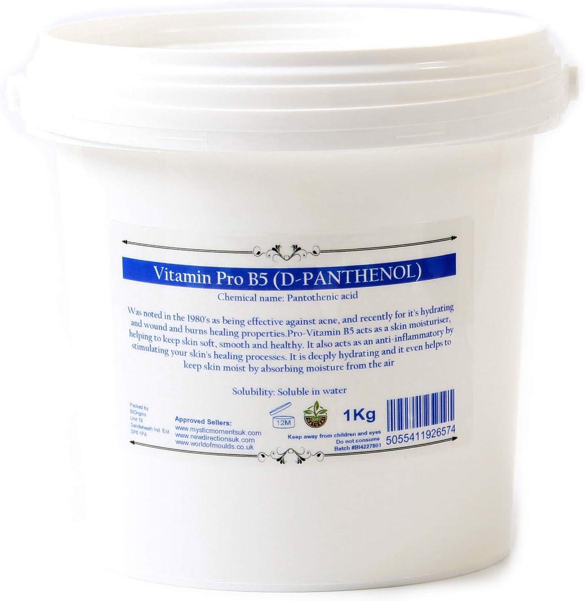 Vitamin Pro B5 (D-Panthenol) 1Kg - Premium Skin and Hair Care ...