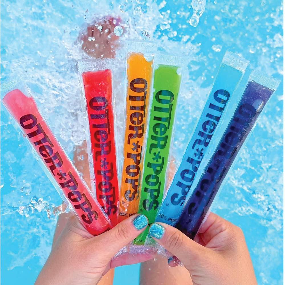 Otter Pops Original Flavors - 80 Fat Free 1 oz Ice Bars | Buy Now with ...
