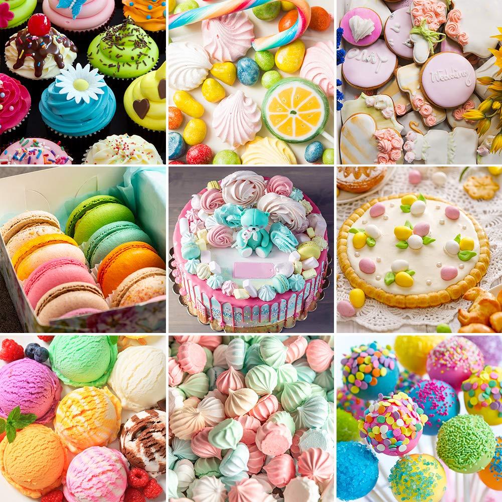 DaCool Food Coloring Cake Decorating - Edible Food Color Dye Set 10 ...