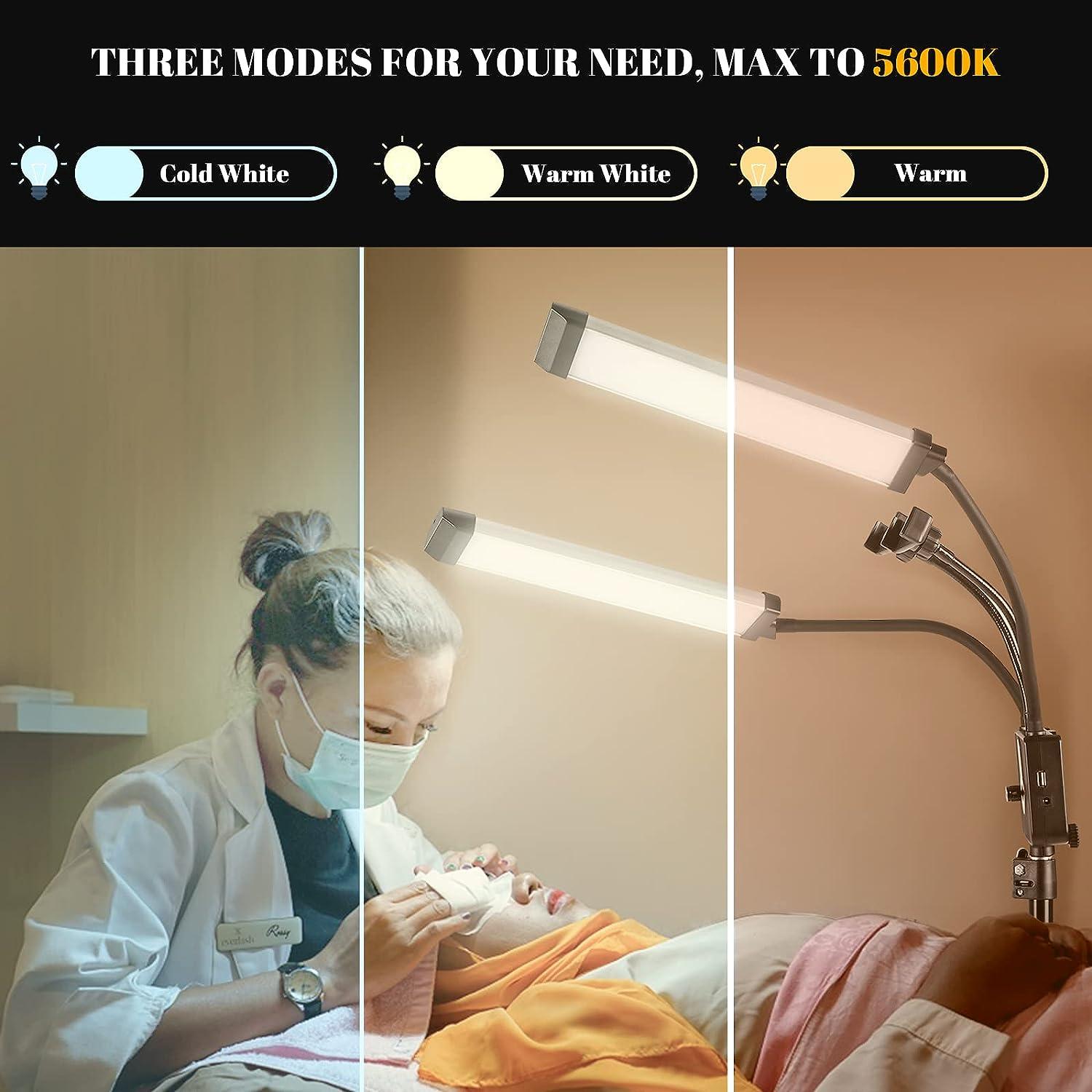 LED Lash Light for Eyelash Extensions - Adjustable Esthetician ...