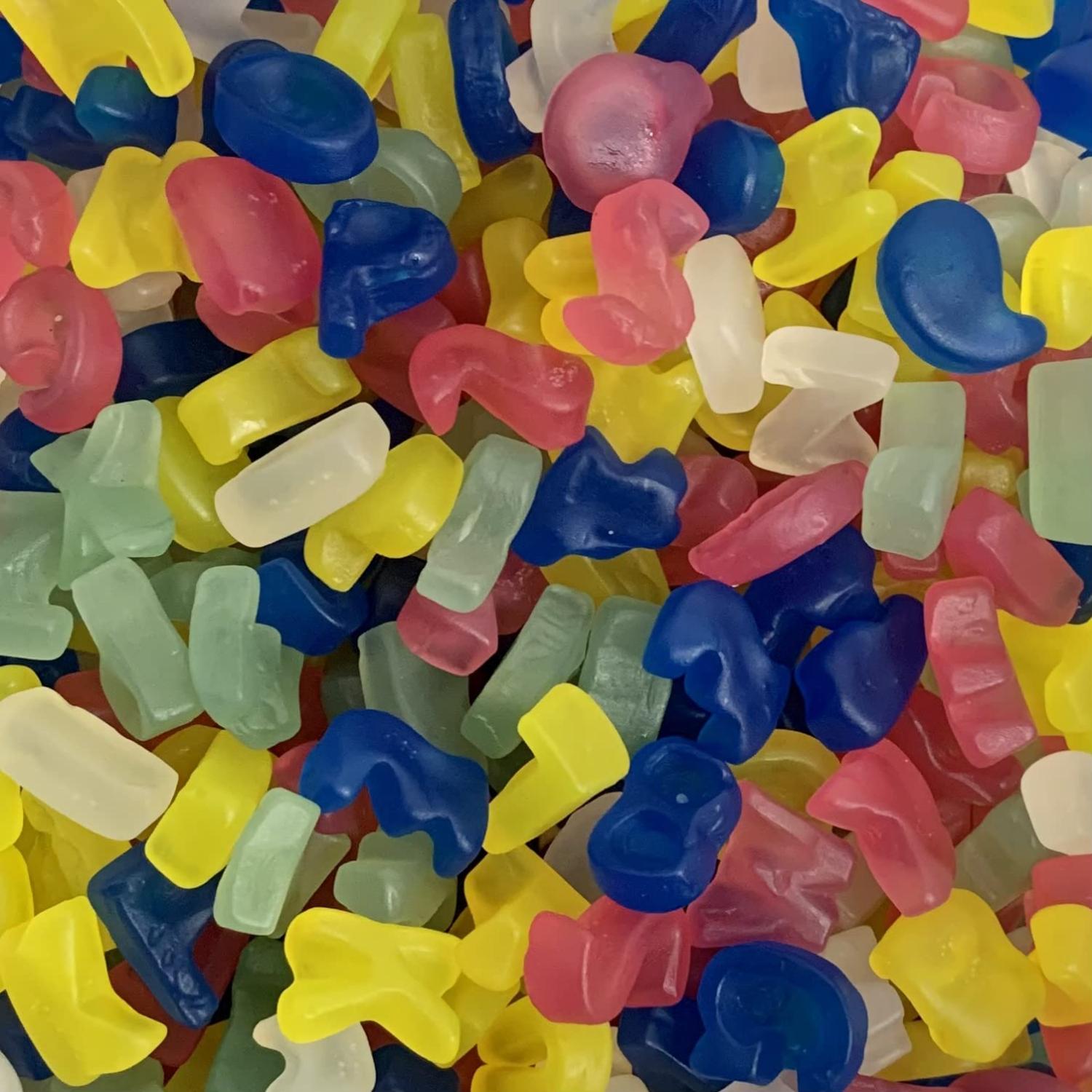 Vegan ABC Letters Retro Sweet Shop Jar by The Gourmet Sweet Company ...