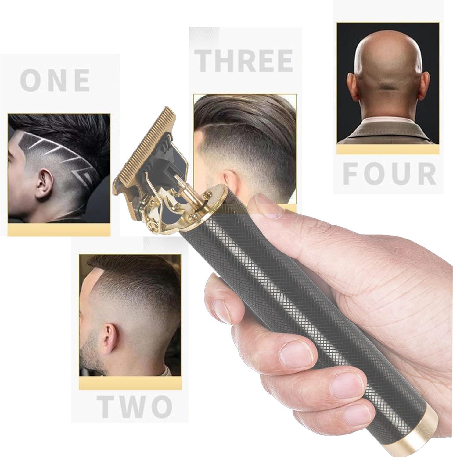 Precision T-Blade Professional Trimmer Set - Zero Gapped Hair Cutting ...