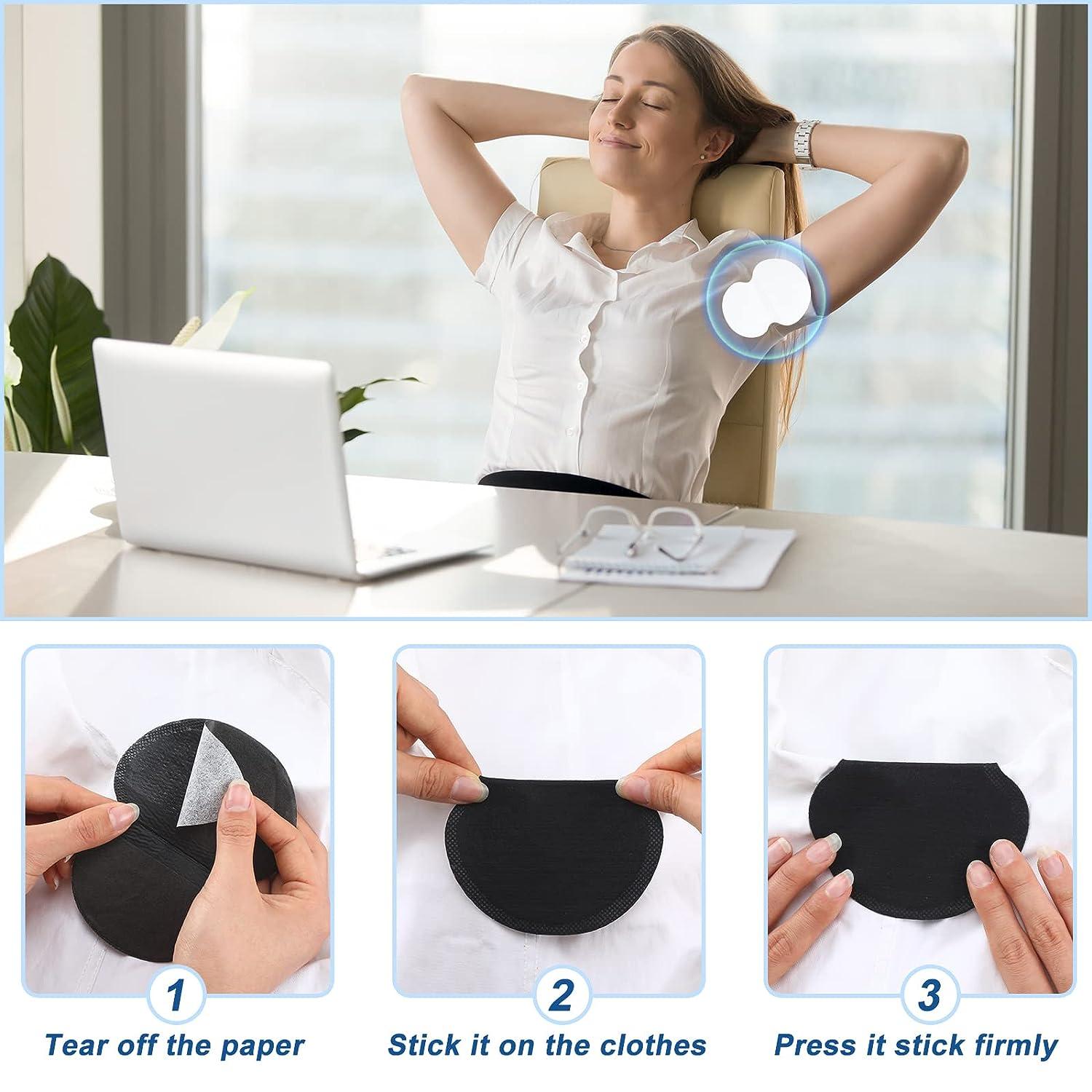 Bonuci 180 Pcs Underarm Sweat Pads - Unflavored Disposable Armpit ...