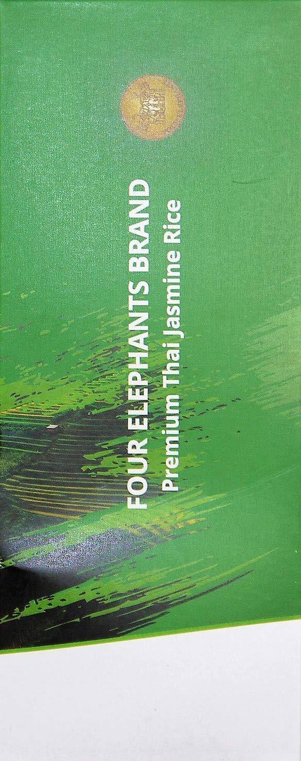 Four Elephants Premium Thai Jasmine Rice - Certified Non-GMO - 5 lbs ...