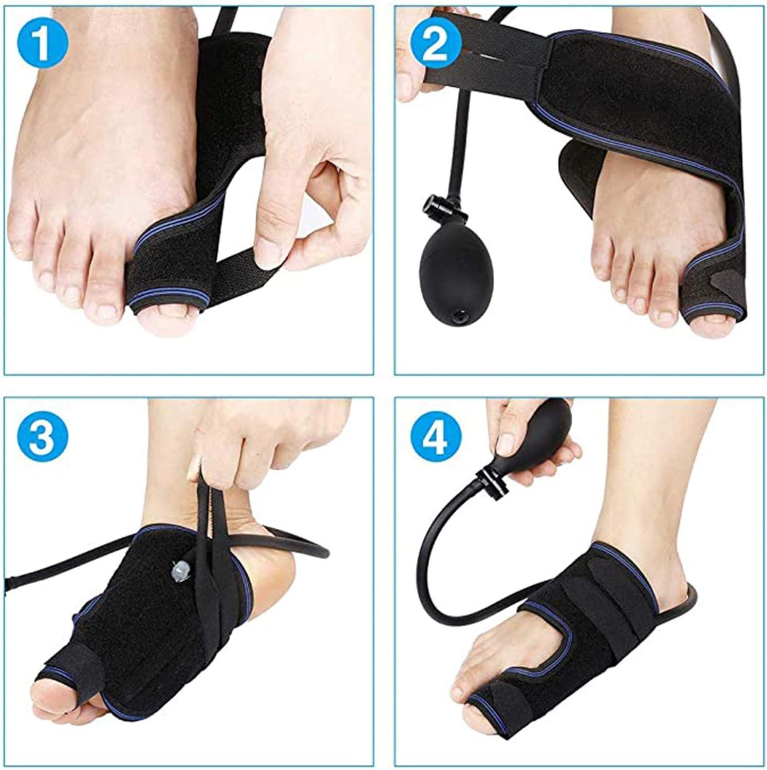 Jmysd Pneumatic Thumb Valgus Corrector | Adjustable Big Toe Splint ...