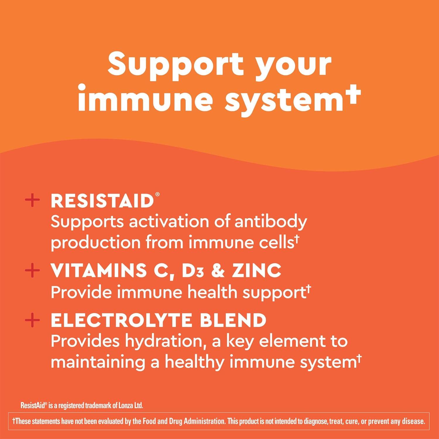 Nature Made Wellblends Active Immune Defense Fizzy Drink Mix ...
