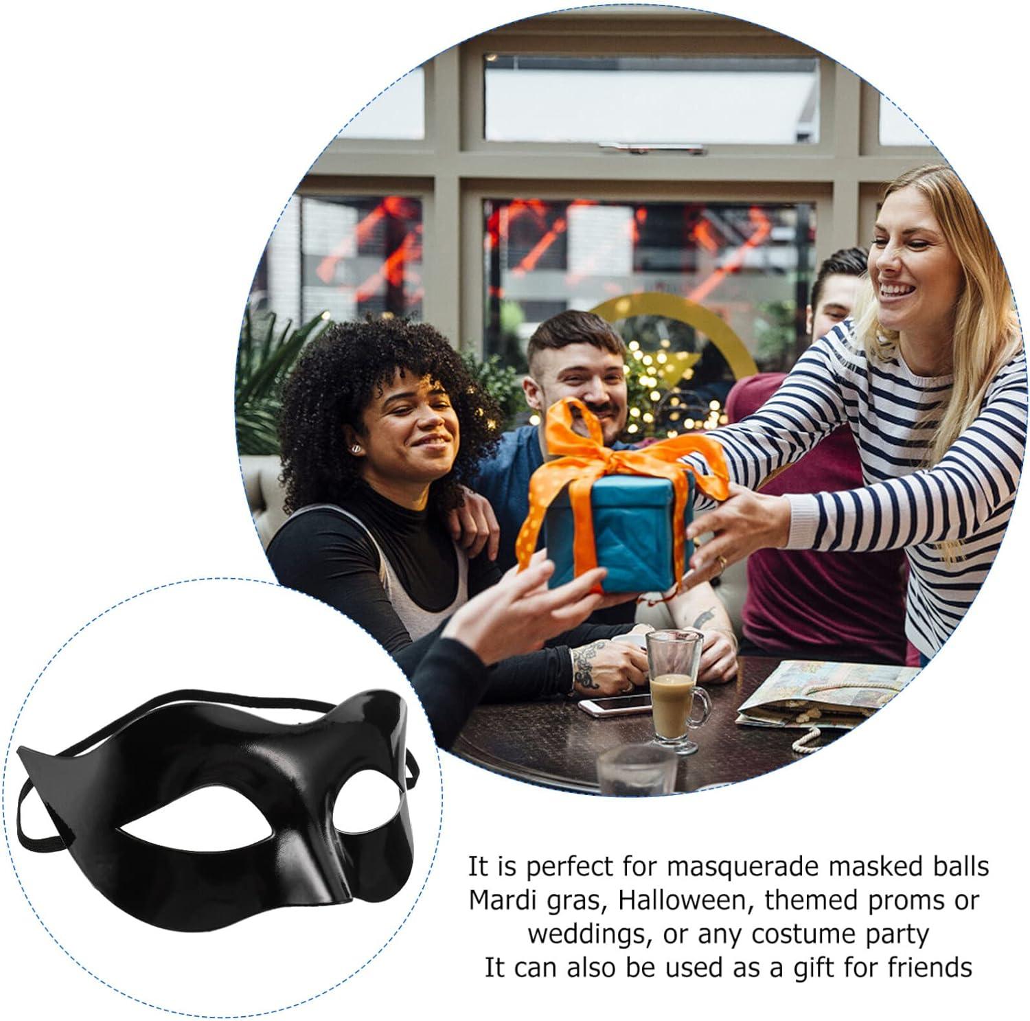 Stobok DIY Masquerade Mask - Blank Eye Masks for Halloween & Cosplay ...