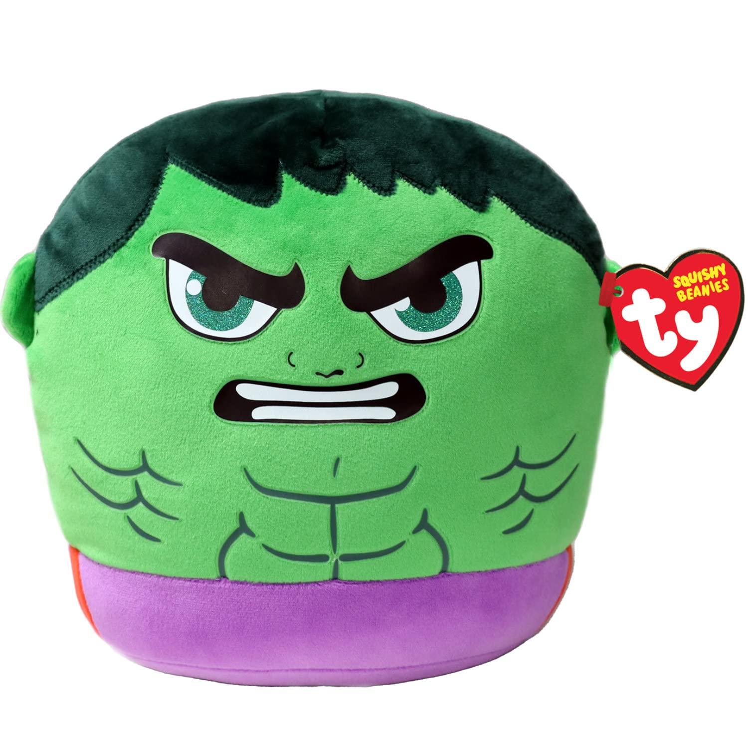 Marvel Avengers Hulk Squish-A-Boo 14 Inches - Licensed Soft Plush Toy ...