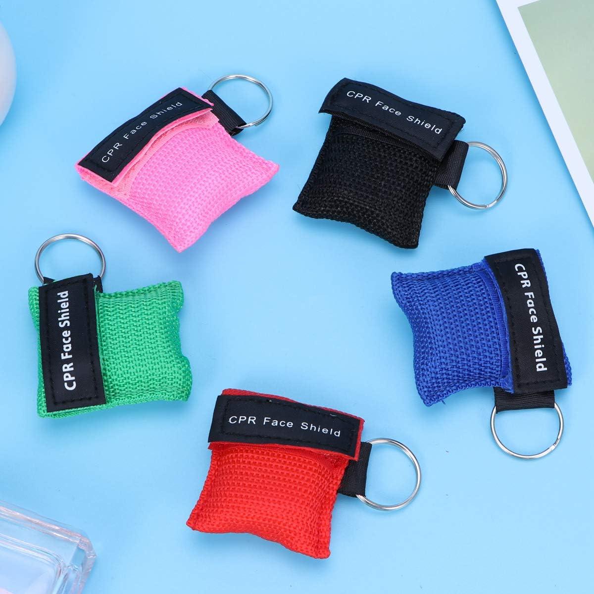 Buy Healifty First Aid CPR Mask Keychain - Portable Rescue Breathing ...