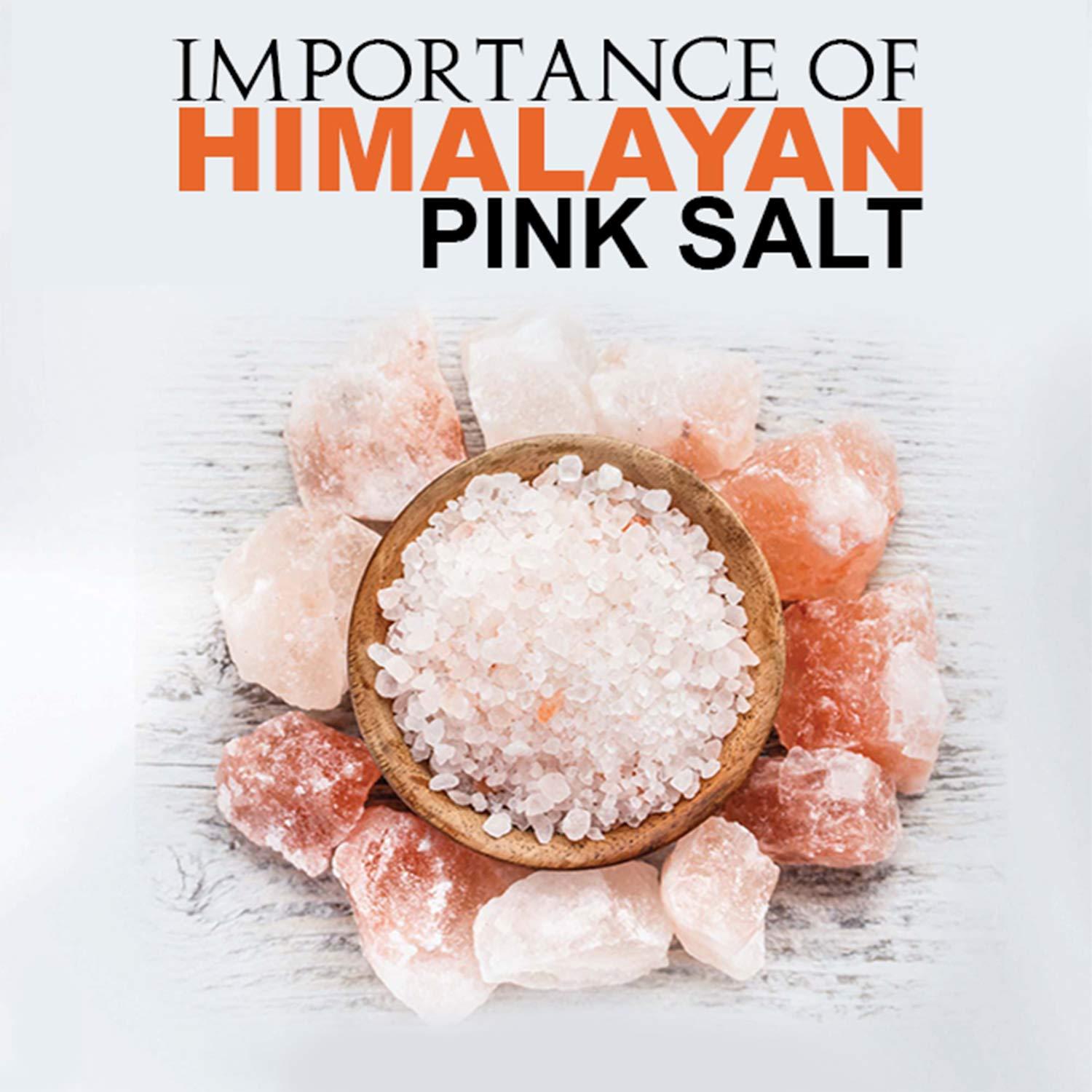 Himalayan Chef Pure Pink Salt Fine Grain, Coarse, 1 Pound (Pack of 2)