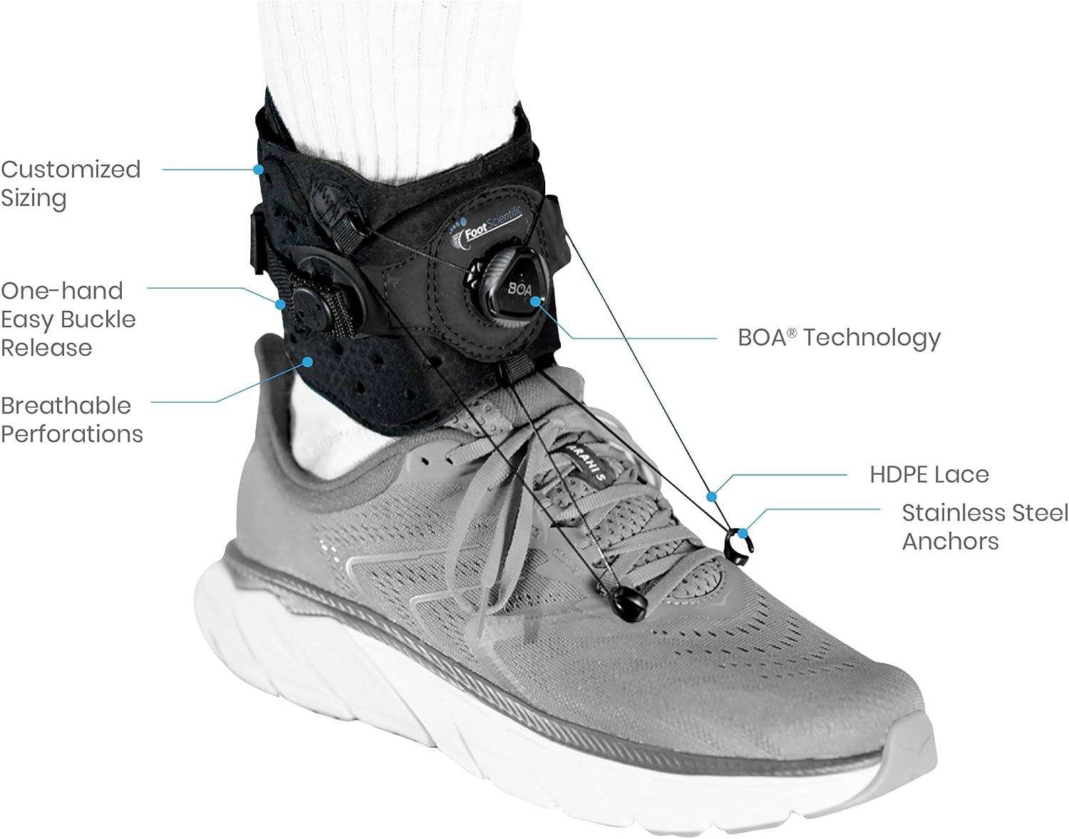 FootScientific Elevate 360 Drop Foot Brace - Deluxe Accessory Kit ...