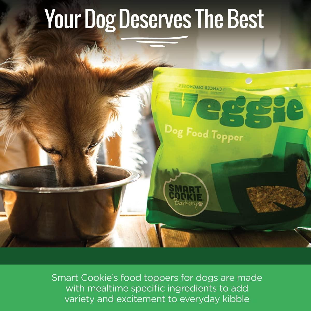 Smart Cookie Natural Dog Food Toppers - Freeze Dried Salmon, Beef ...