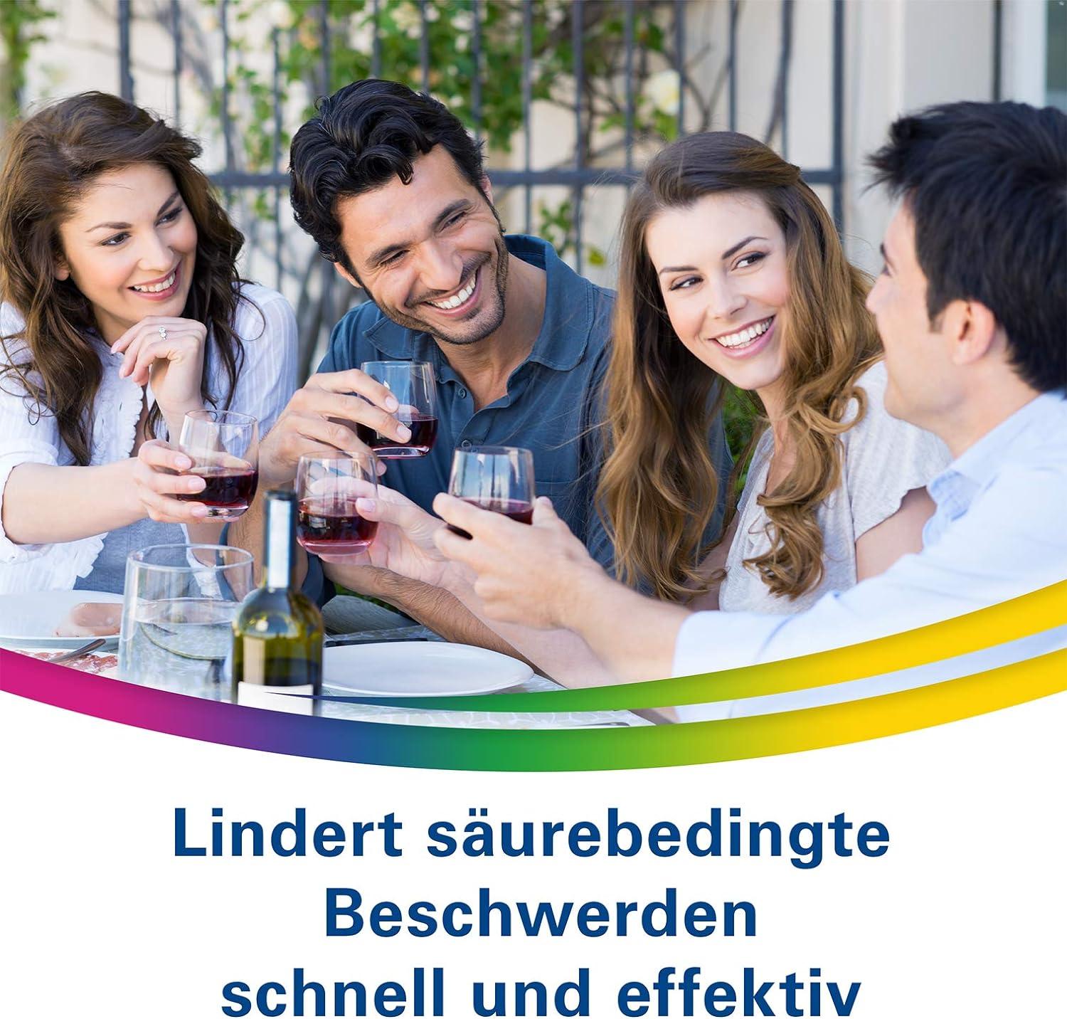 Talcid Chewing Tablets for Heartburn Relief - 500 mg Hydrotalcit - 50 ...