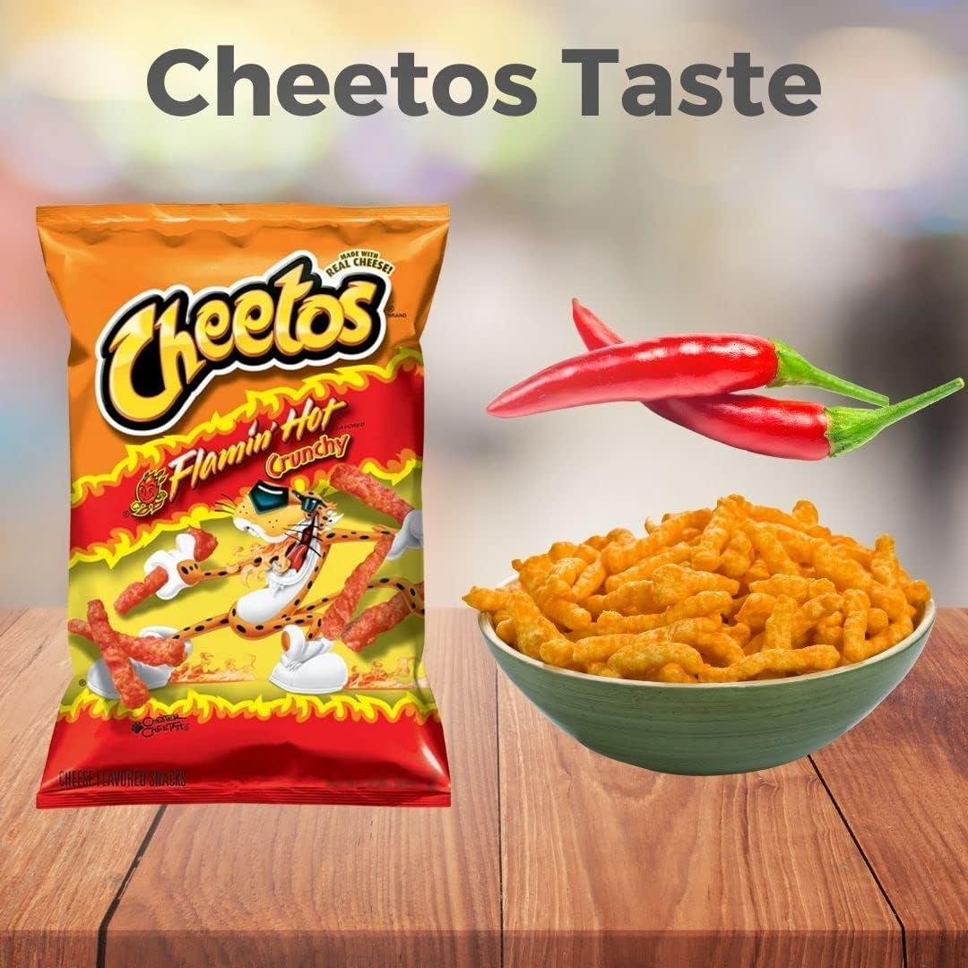 American Cheetos Flamin Hot Crunchy 8oz 226g Pack Of 2 Original