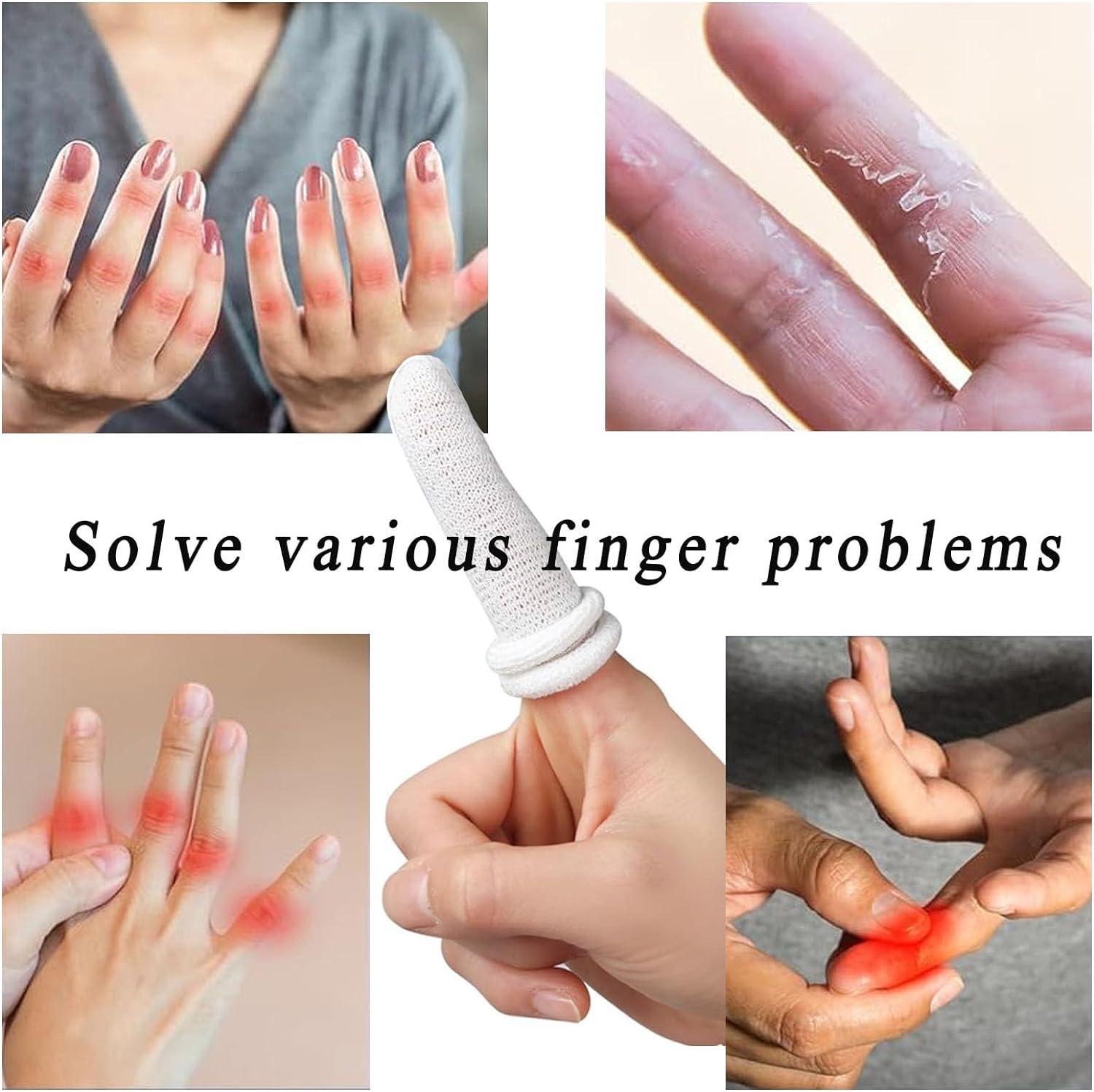 30-Piece Finger Bandage Set for First Aid, Thumb, and Finger Protection ...