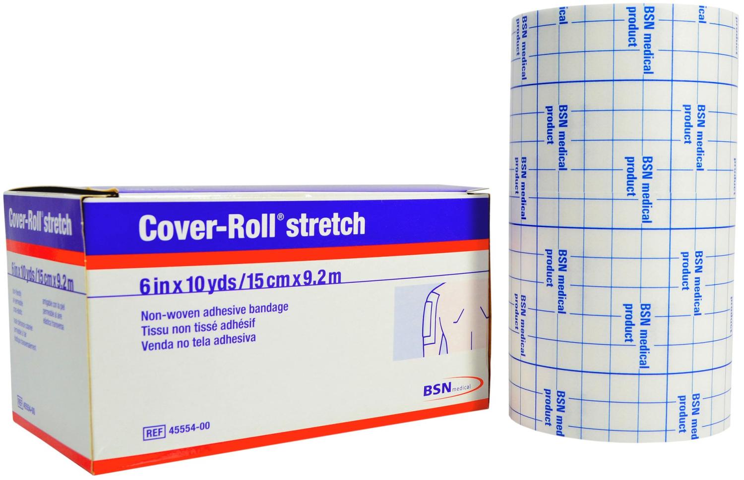 Cover-Roll Stretch Adhesive Bandage Tape - 6 x 10 Yards: Flexible and ...