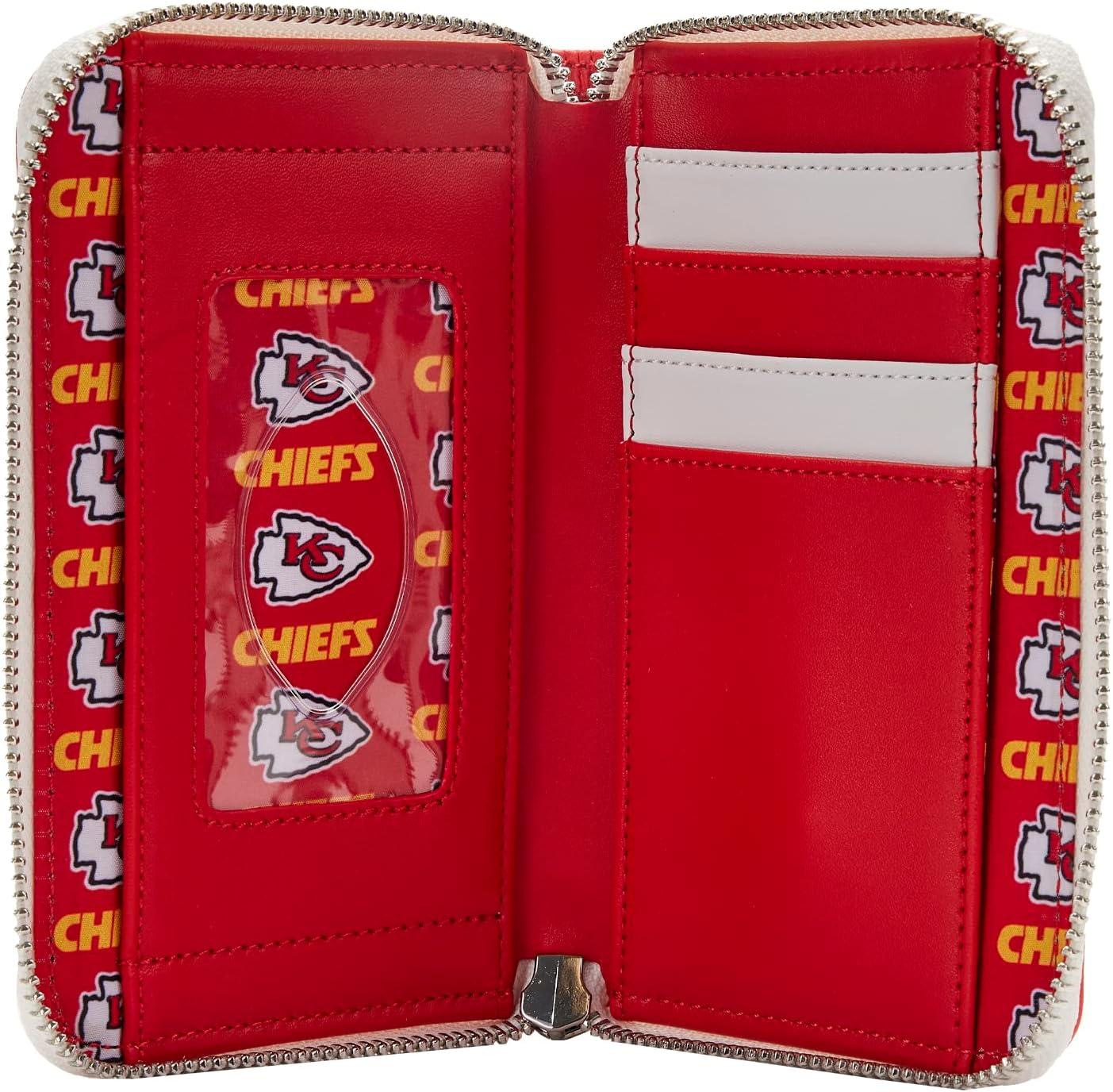 Loungefly NFL Kansas City Chiefs Wallet - Officially Licensed with Team ...