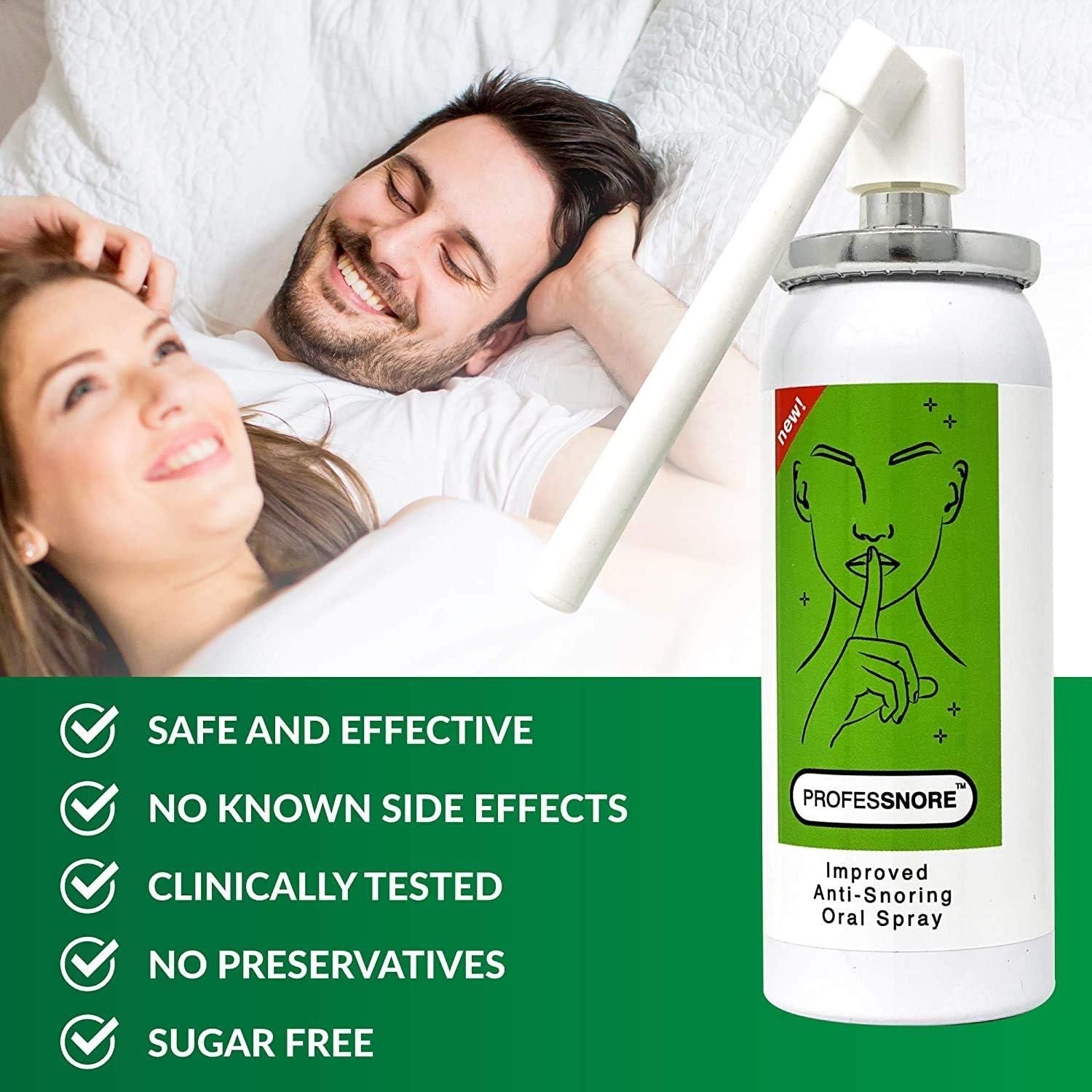 Snore Solutions Anti Snoring Stop Relief Spray ProfesSnore 1.69 Fl oz ...