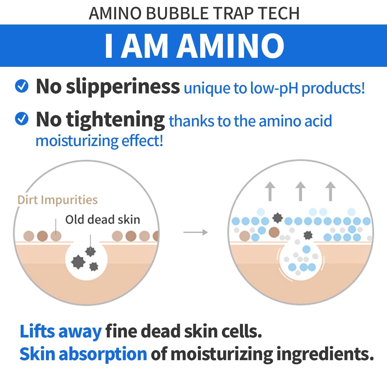 Wellage Real Hyaluronic Amino Cleansing Foam - Hydrating pH Balanced ...