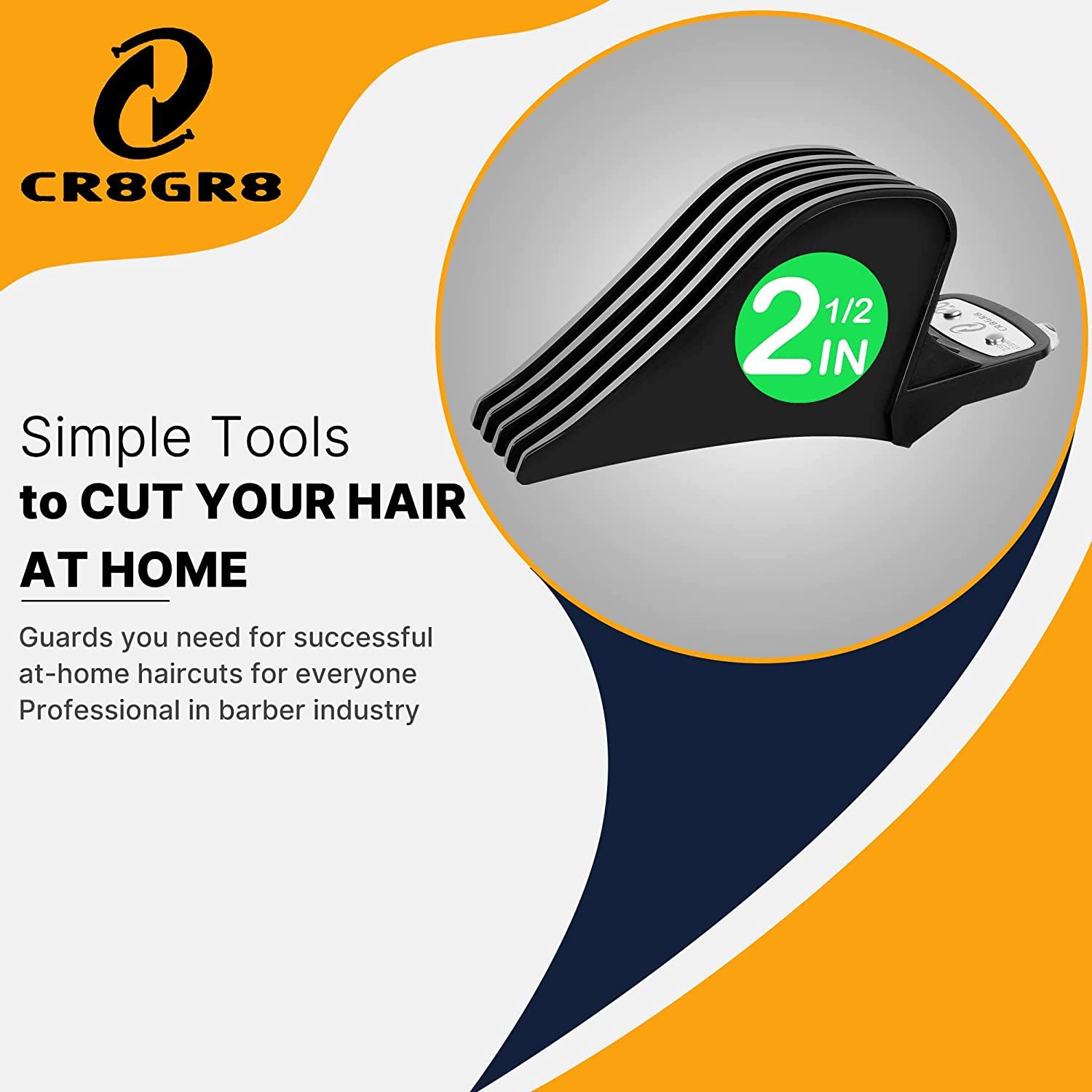 Premium Clipper Guards for Wahl Clippers - 6 Cutting Lengths (1.25-2.5 ...