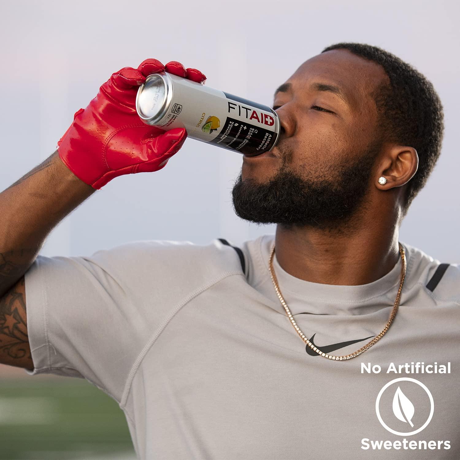 FITAID Recovery Blend - BCAAs, Glucosamine, Omega-3s, Electrolytes ...