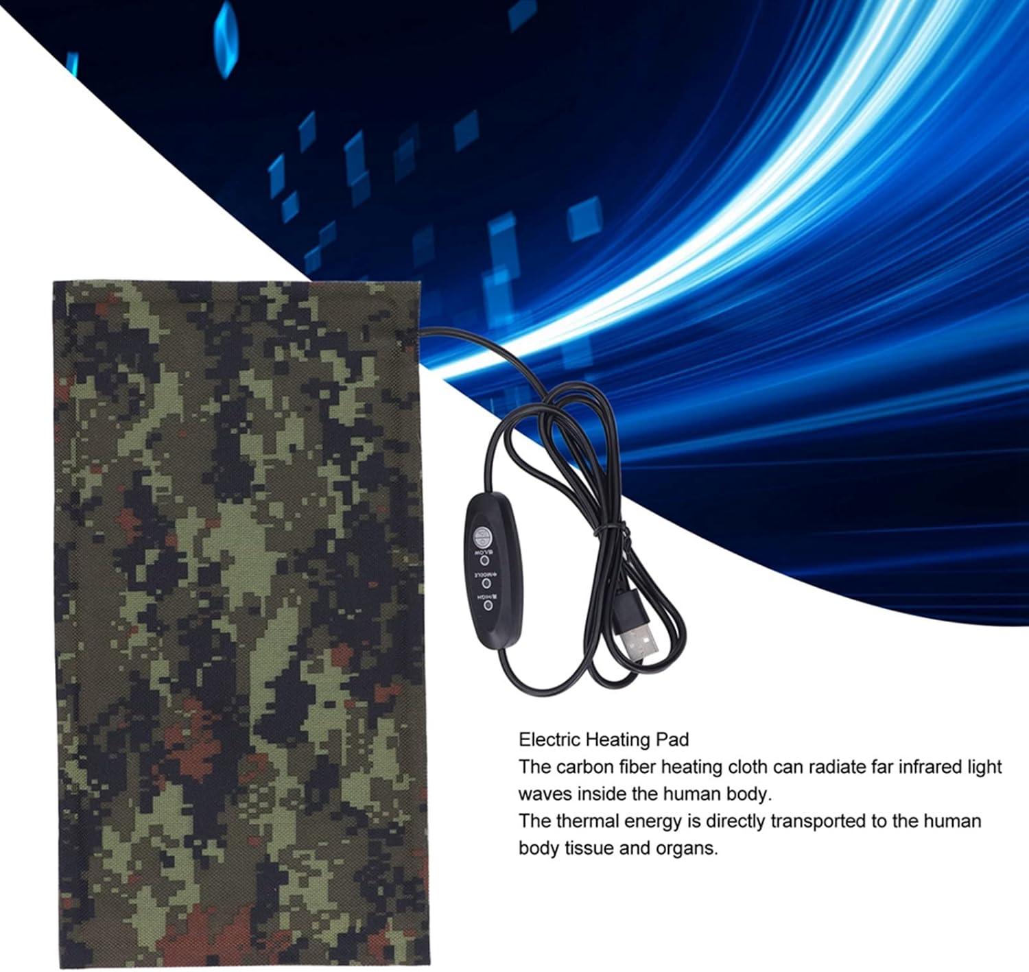 Buy Electric Fabric Heating Pad 10x20cm | Carbon Fiber Heating Element ...