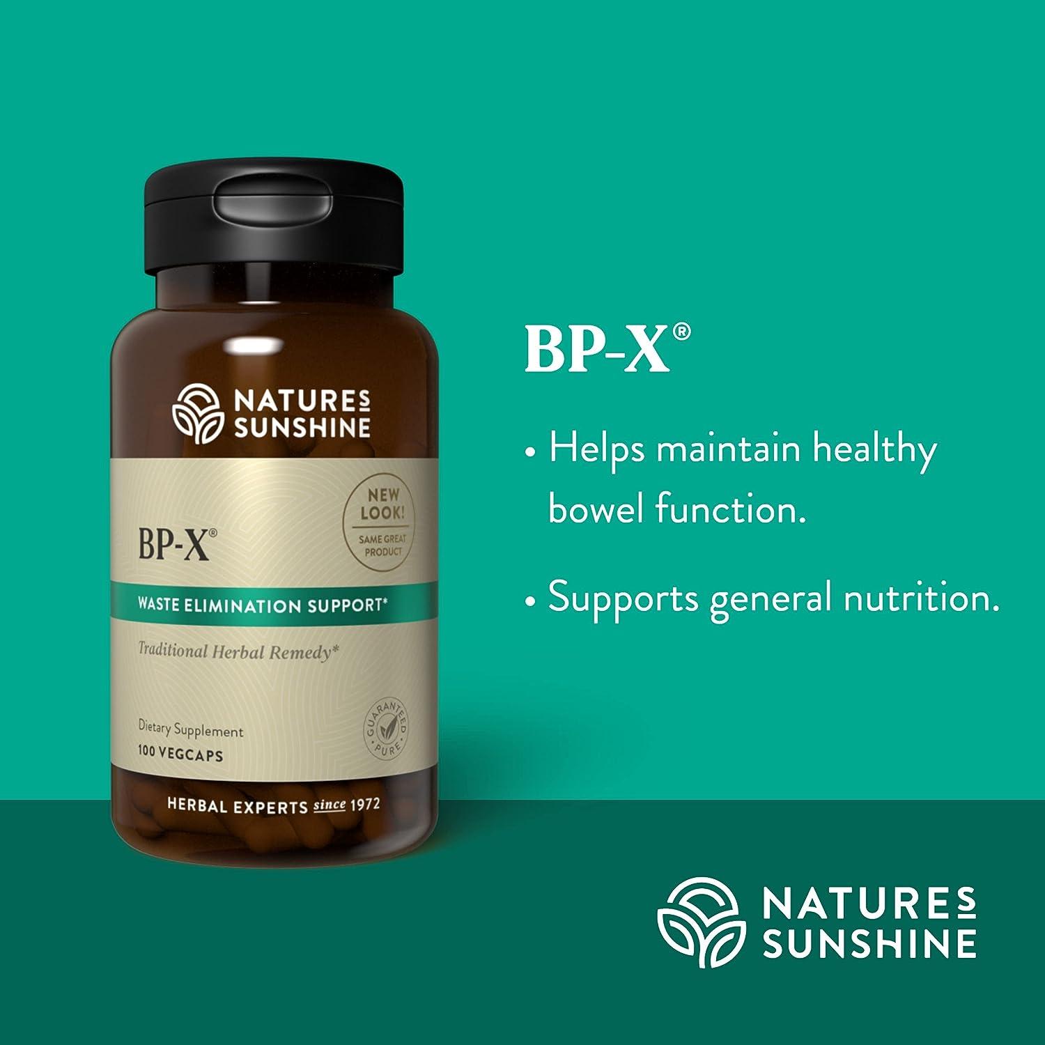 Nature's Sunshine BP-X Capsules | Supports Intestinal Digestive ...
