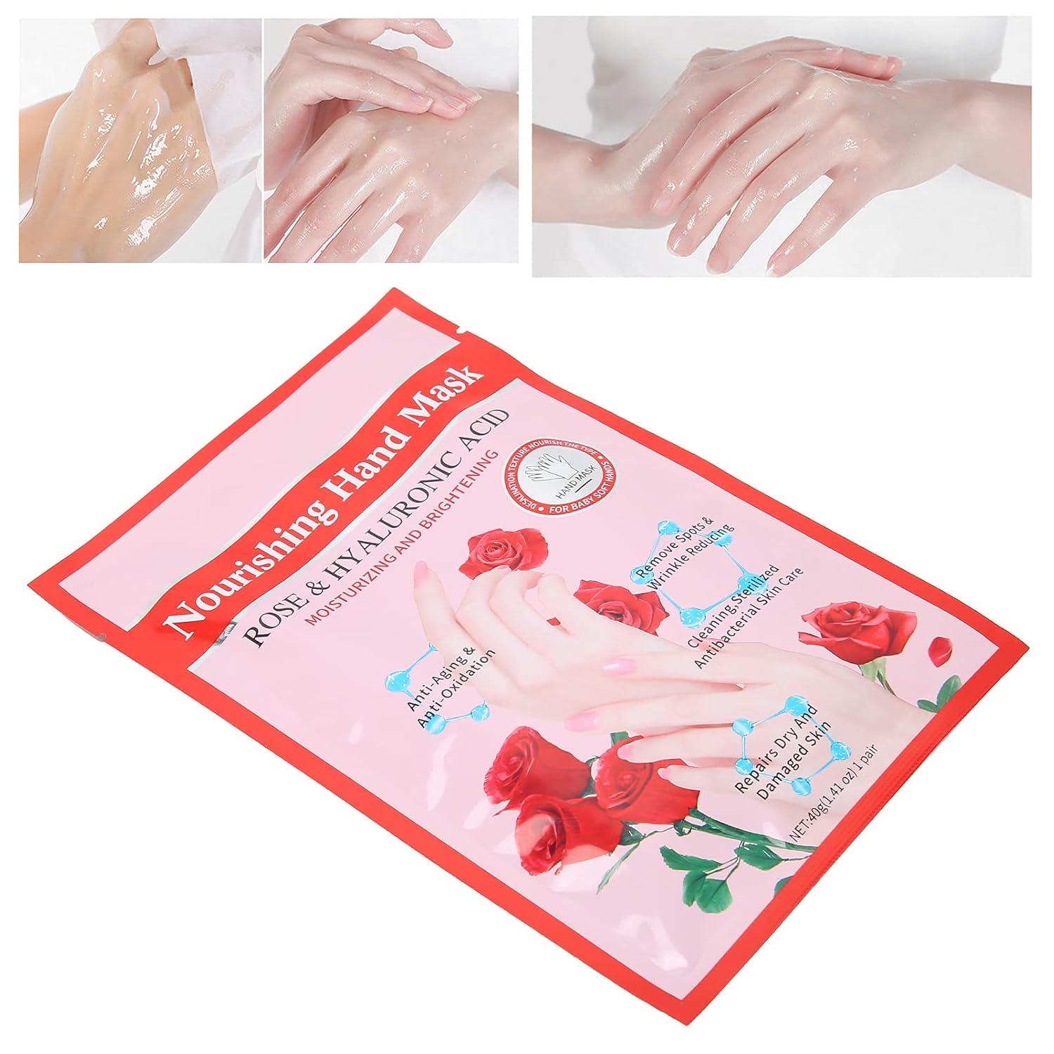 Moisturizing Hand Mask for Dry Peeling Skin - Brightening & Softening ...