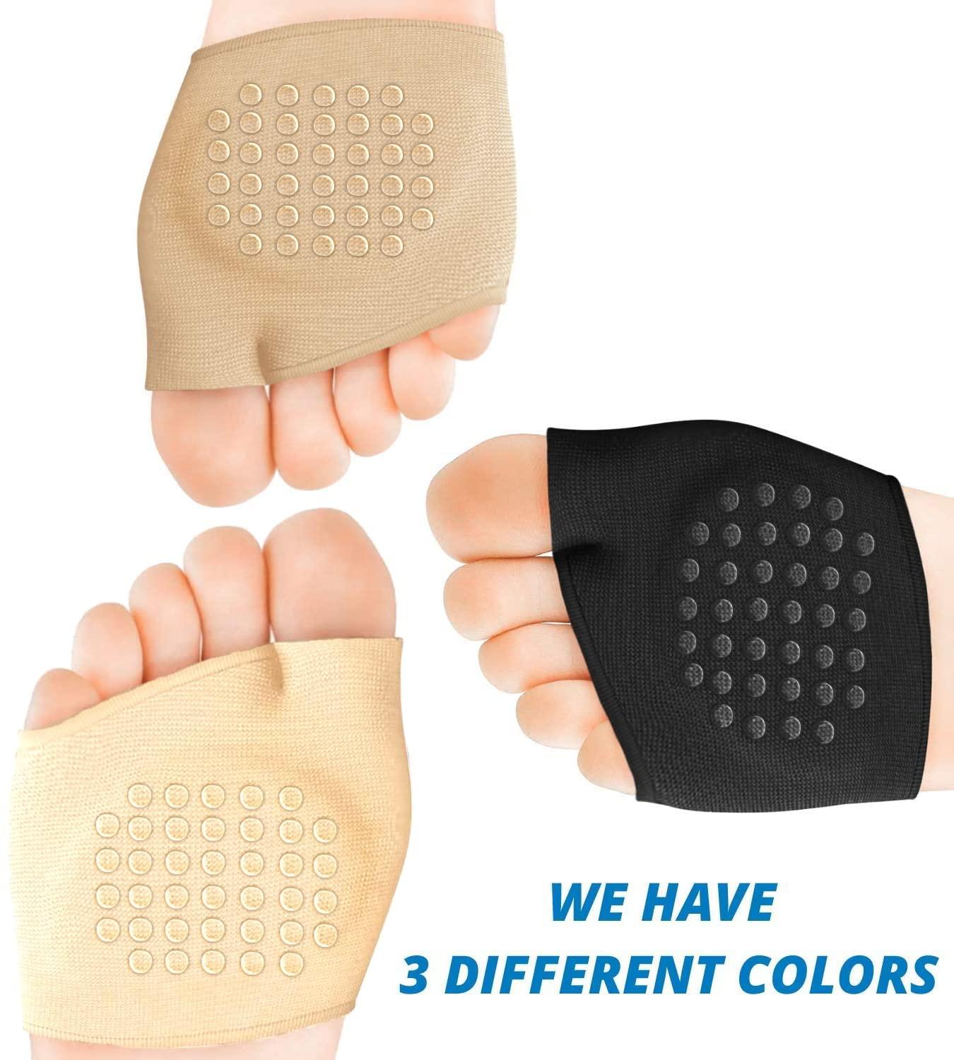 Metatarsal Sleeve Pads with Gel Anti-Slip Design - 2 Pairs (4 Pieces ...