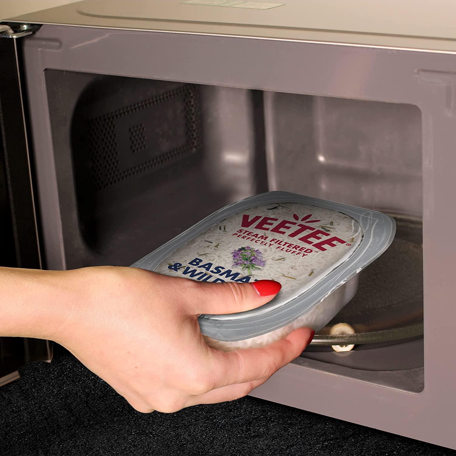 Veetee Basmati and Wild Rice Microwavable Meals - Gluten-Free Precooked ...