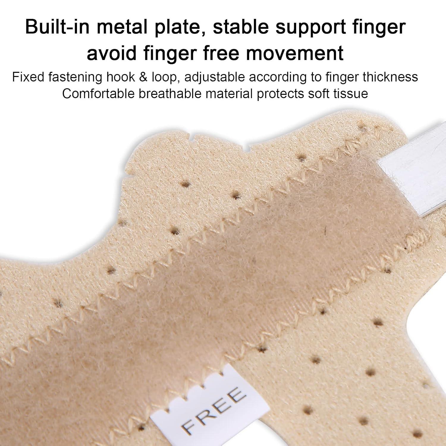 Milltrip Finger Splint Brace for Finger Sprain & Fracture Support ...