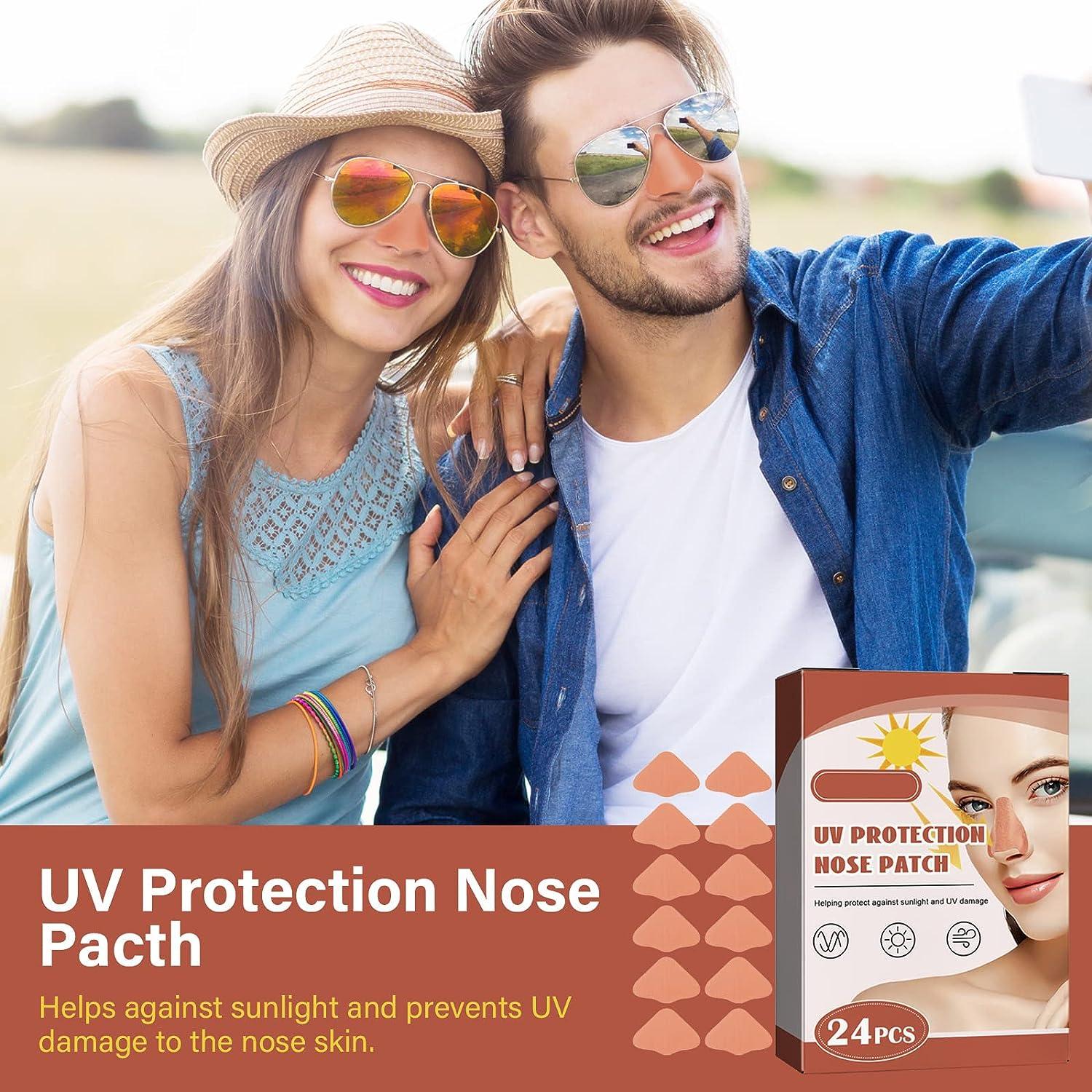 Sun Protection Nose Patch 24Pcs - Reduce Nose Sun Exposure for Outdoor ...