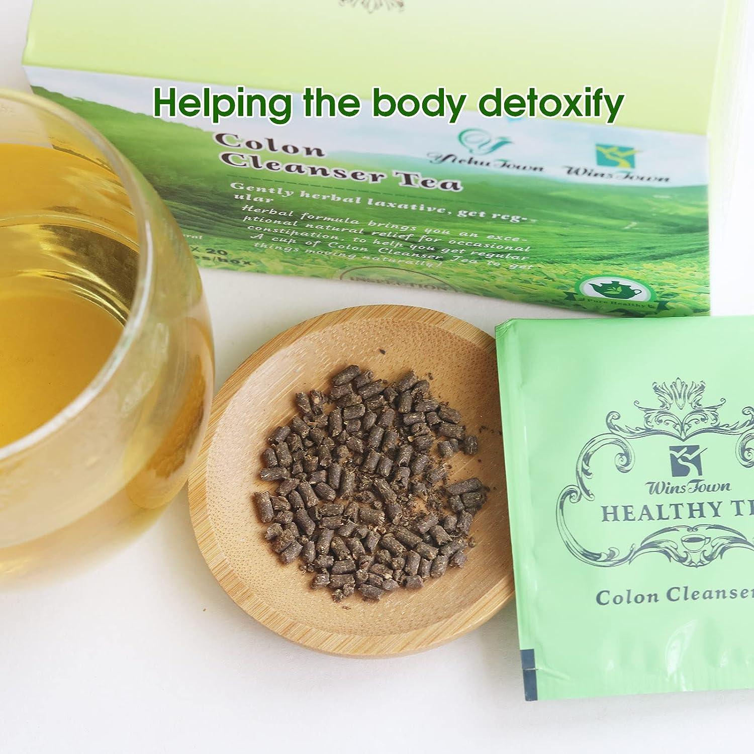 Wins Town Colon Cleanser Tea Herbal Laxative Tea Relieve Constipation ...