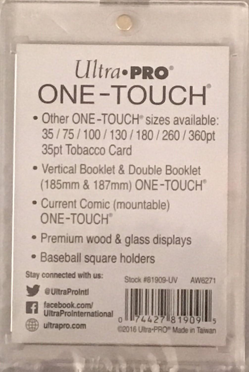 55pt Ultra Pro One-Touch Magnet Card Holder for Thick Baseball Cards ...