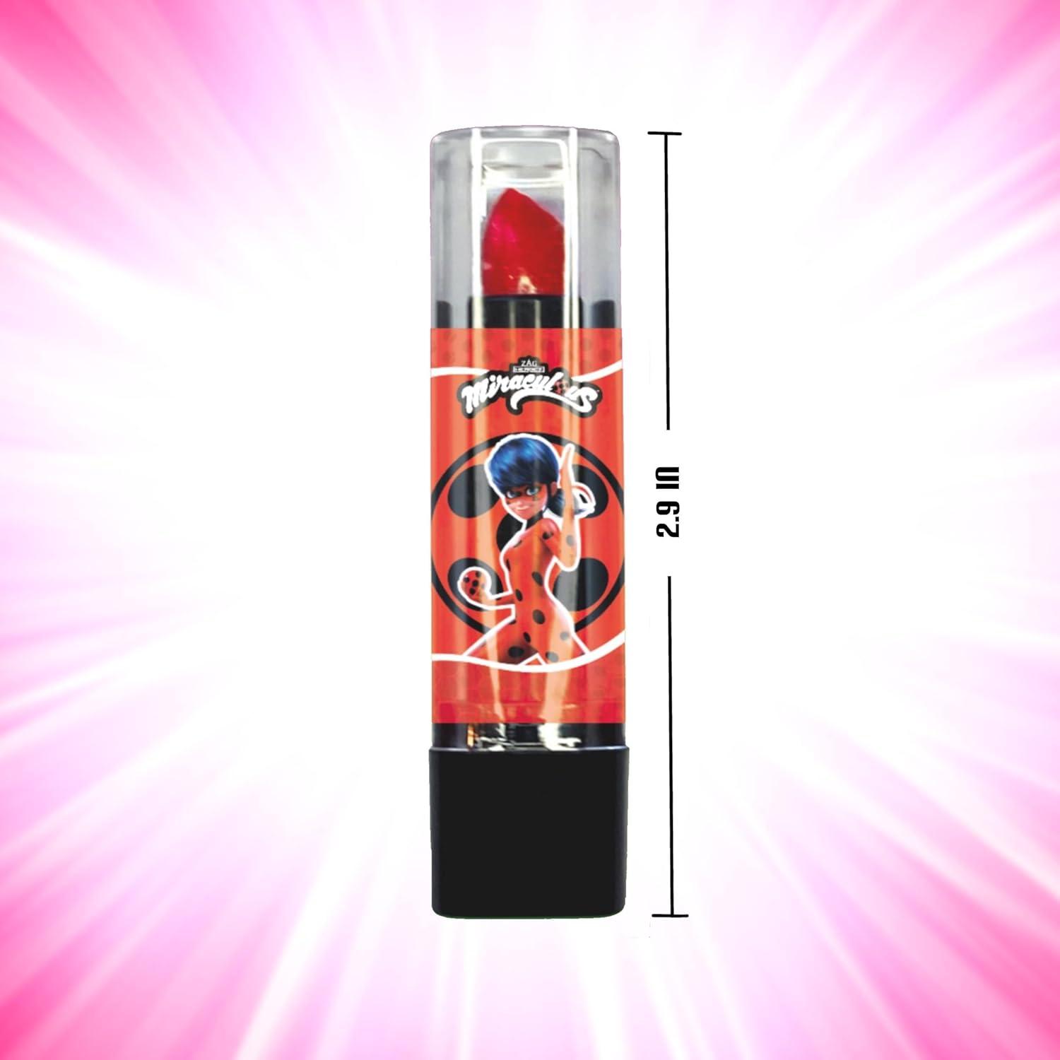 Miraculous Ladybug Lipstick Set - 7 Color-Changing Fruit Scented ...