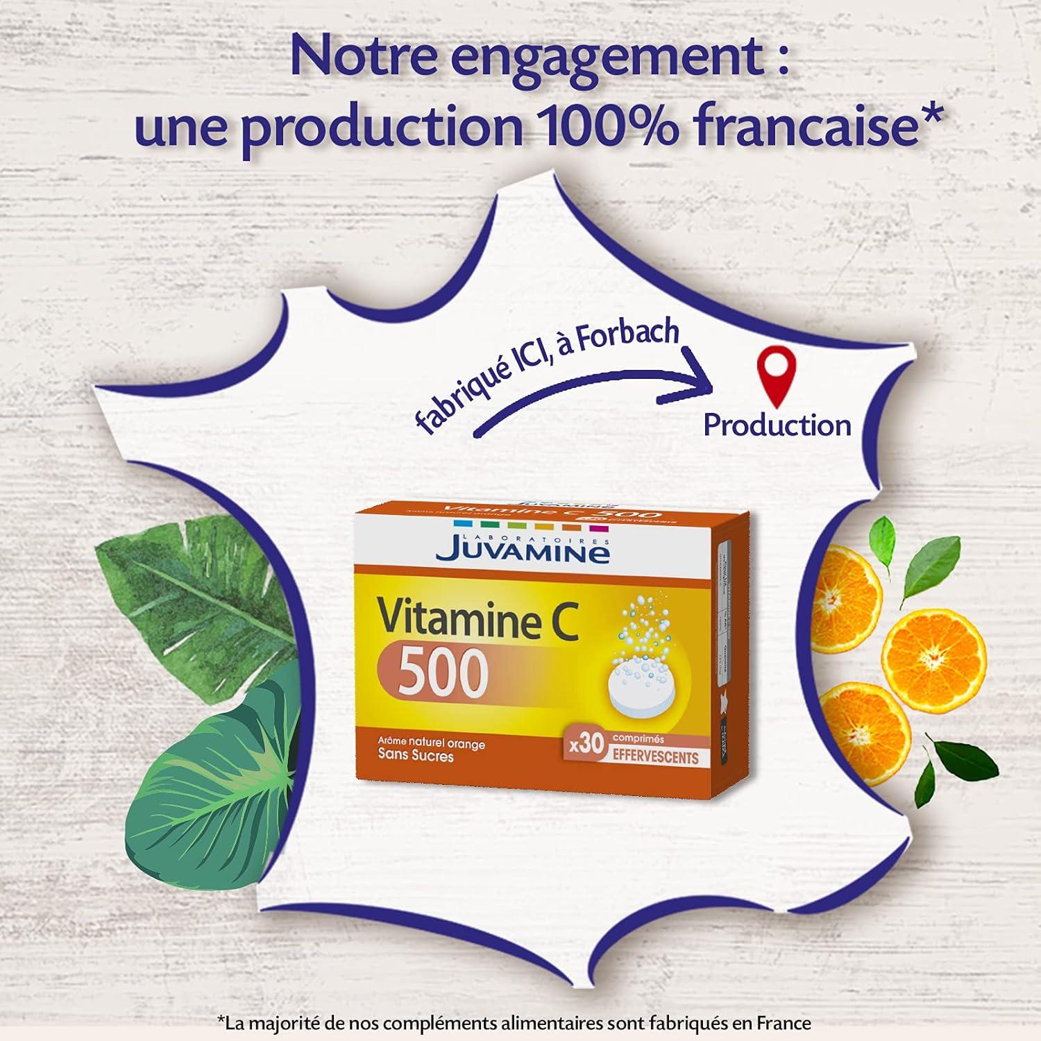 JUVAMINE - Vitamin C 500-30 Effervescent Tablets | Buy Now with Express ...