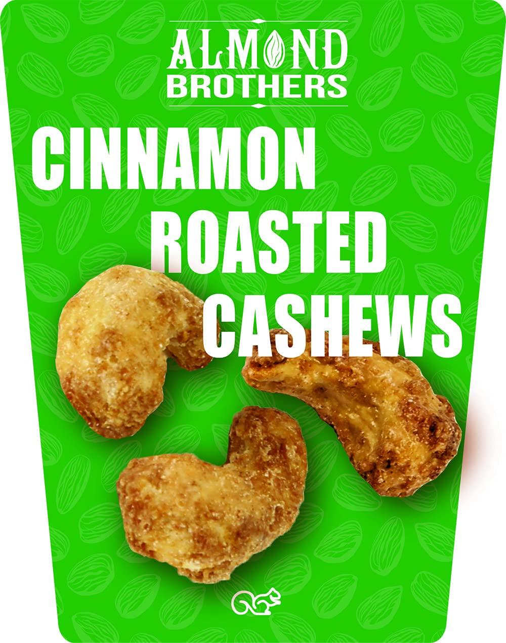 Almond Brothers Cinnamon Glazed Roasted Cashews | Gluten-Free & Non-GMO ...