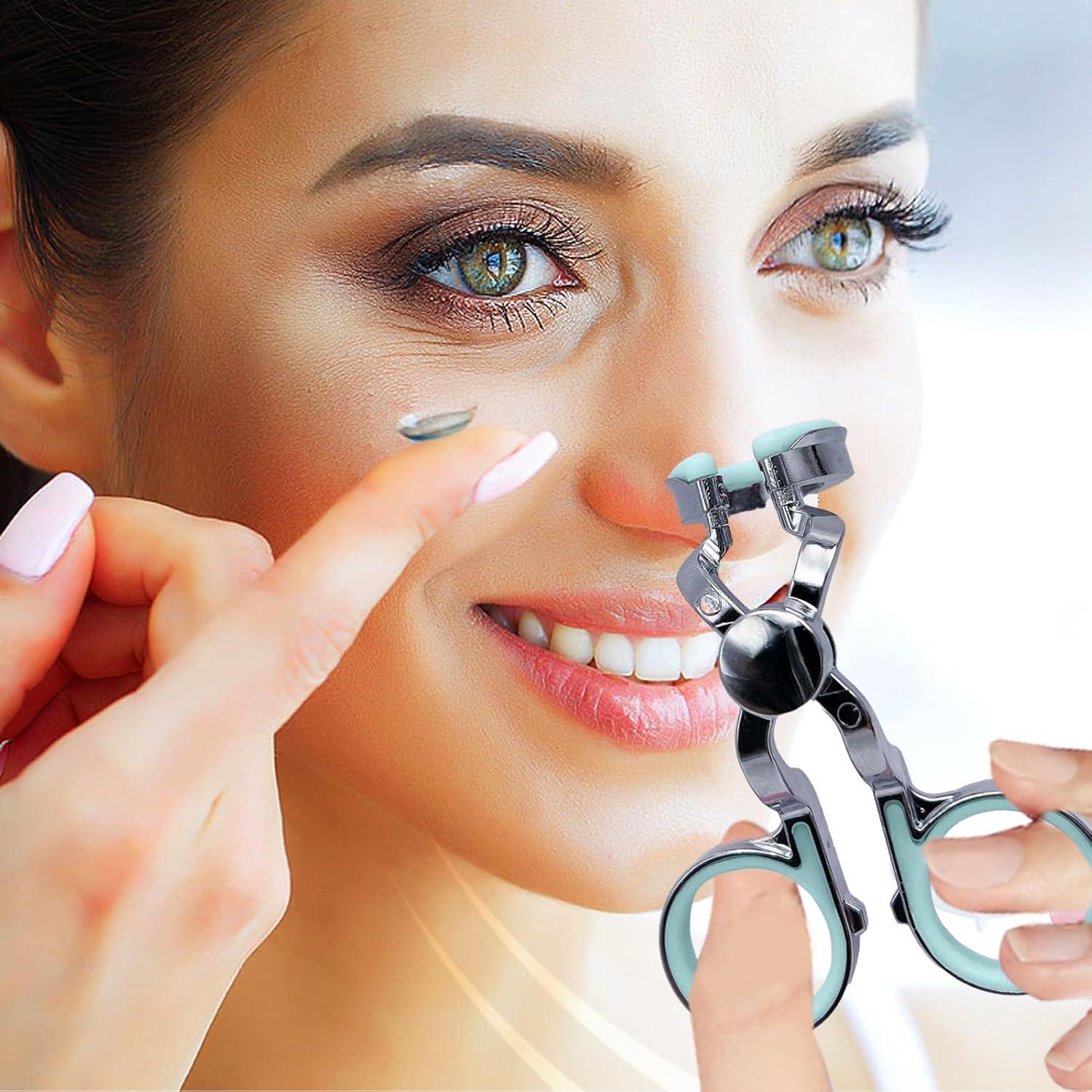 Jacekee Portable Contact Lens Case & Eye Opener Set | Travel-Friendly ...