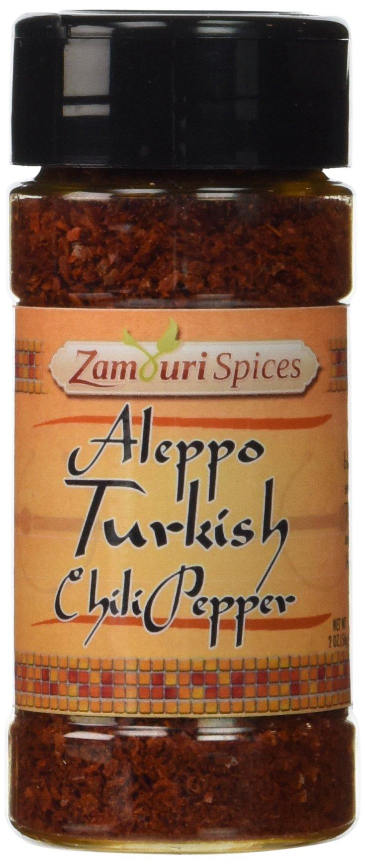 Zamouri Spices Aleppo Turkish Chili Pepper 2 Oz - Premium Quality Spice ...