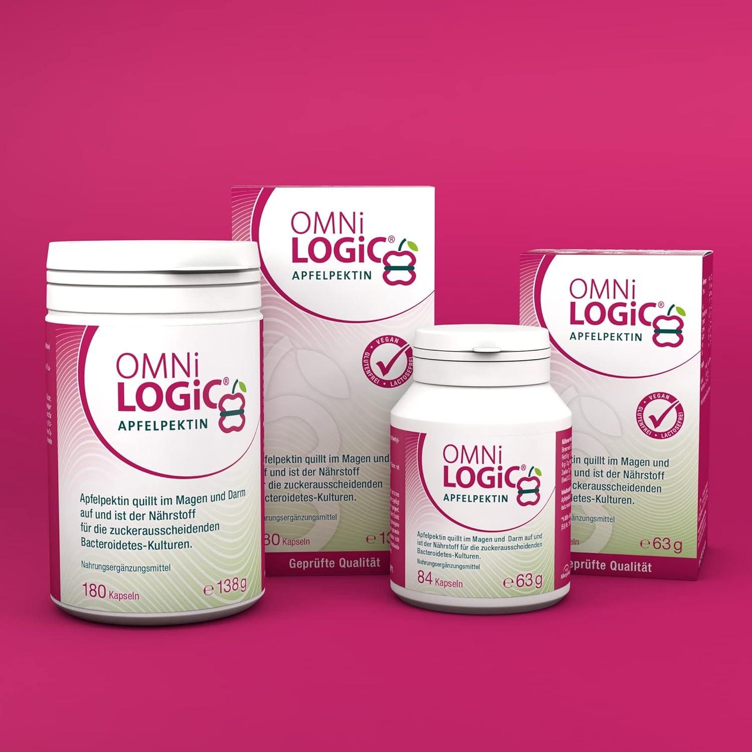 Buy Omni Biotic Omni Logic Apple Pectin - 180 Vegan Capsules Gluten ...