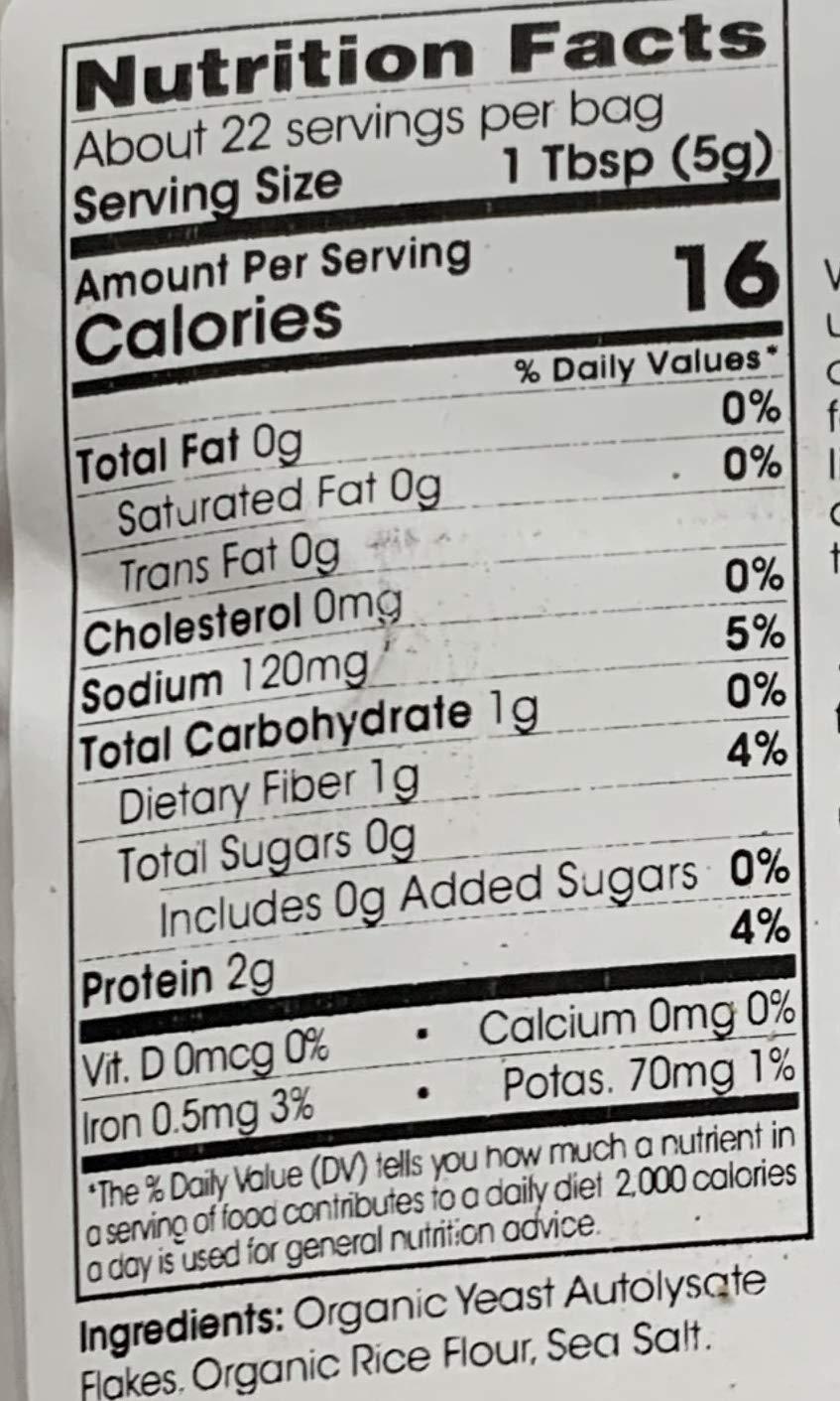 Shiloh Farms Organic Nutritional Yeast Flakes - 4 oz Bag | Vegan ...