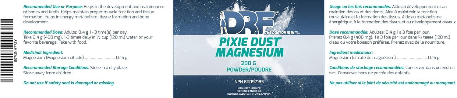 Pixie Dust Magnesium by Dr. Farrah World Renown Medical Doctor ...