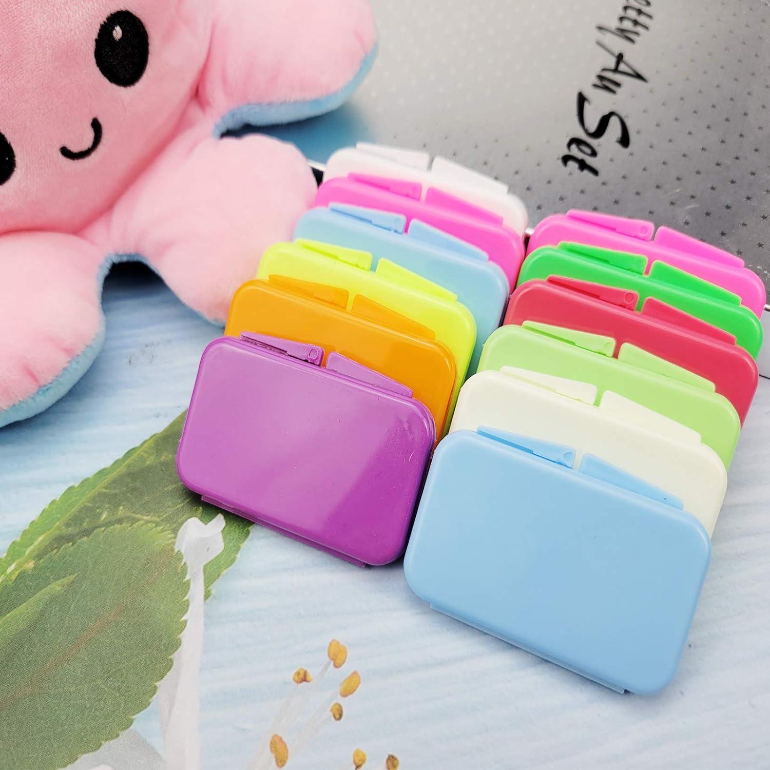 12 Pack Colorful Orthodontic Wax for Braces with Case - Food Grade ...