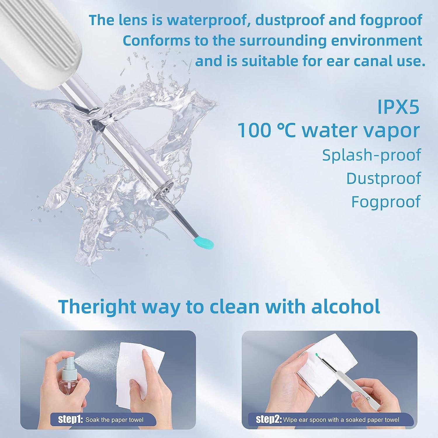 AVM Ear Wax Removal Wireless Endoscope Camera with Earwax Cleaner Kit ...