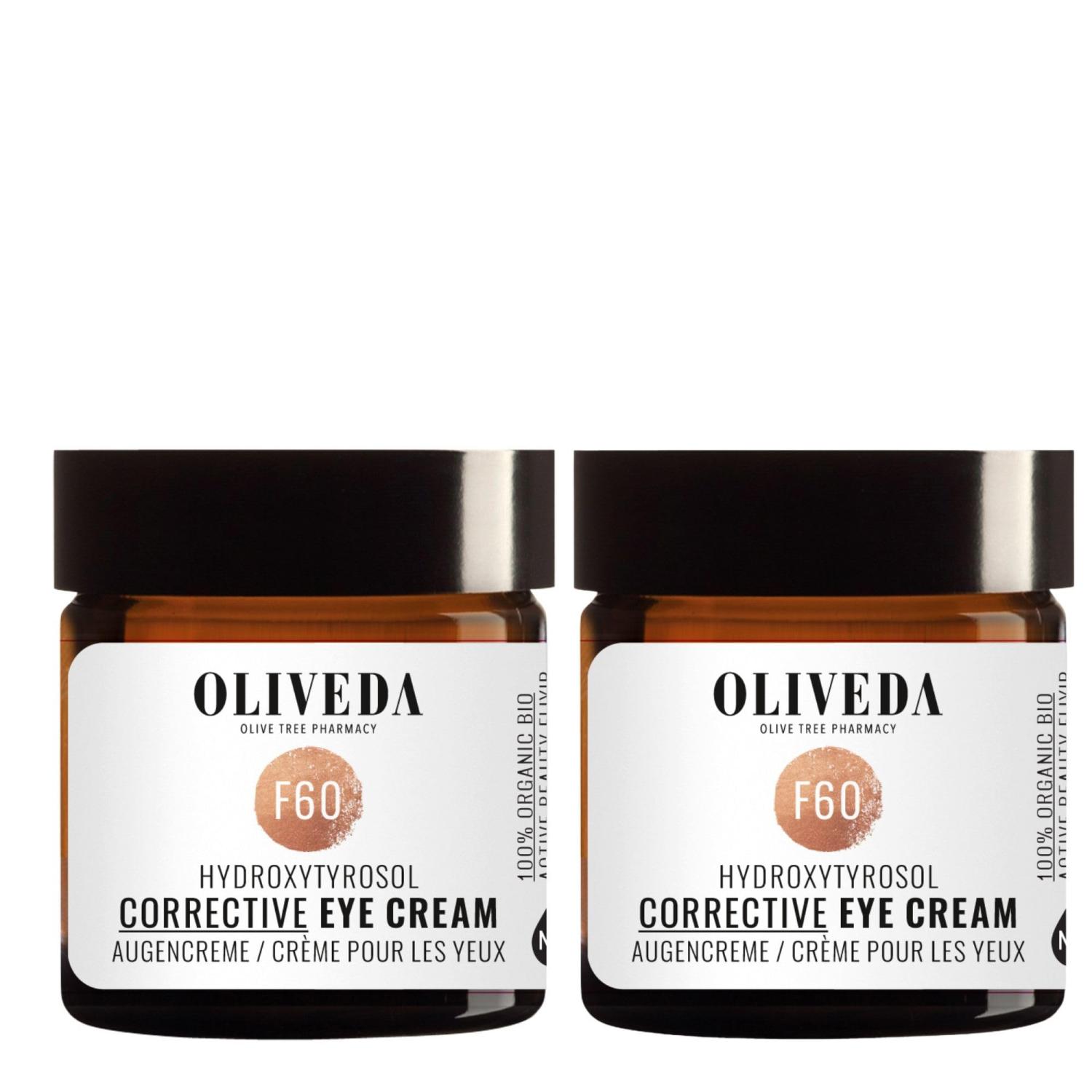 Oliveda Corrective Eye Cream 2x30ml - F60 | Anti-Aging Eye Care for ...