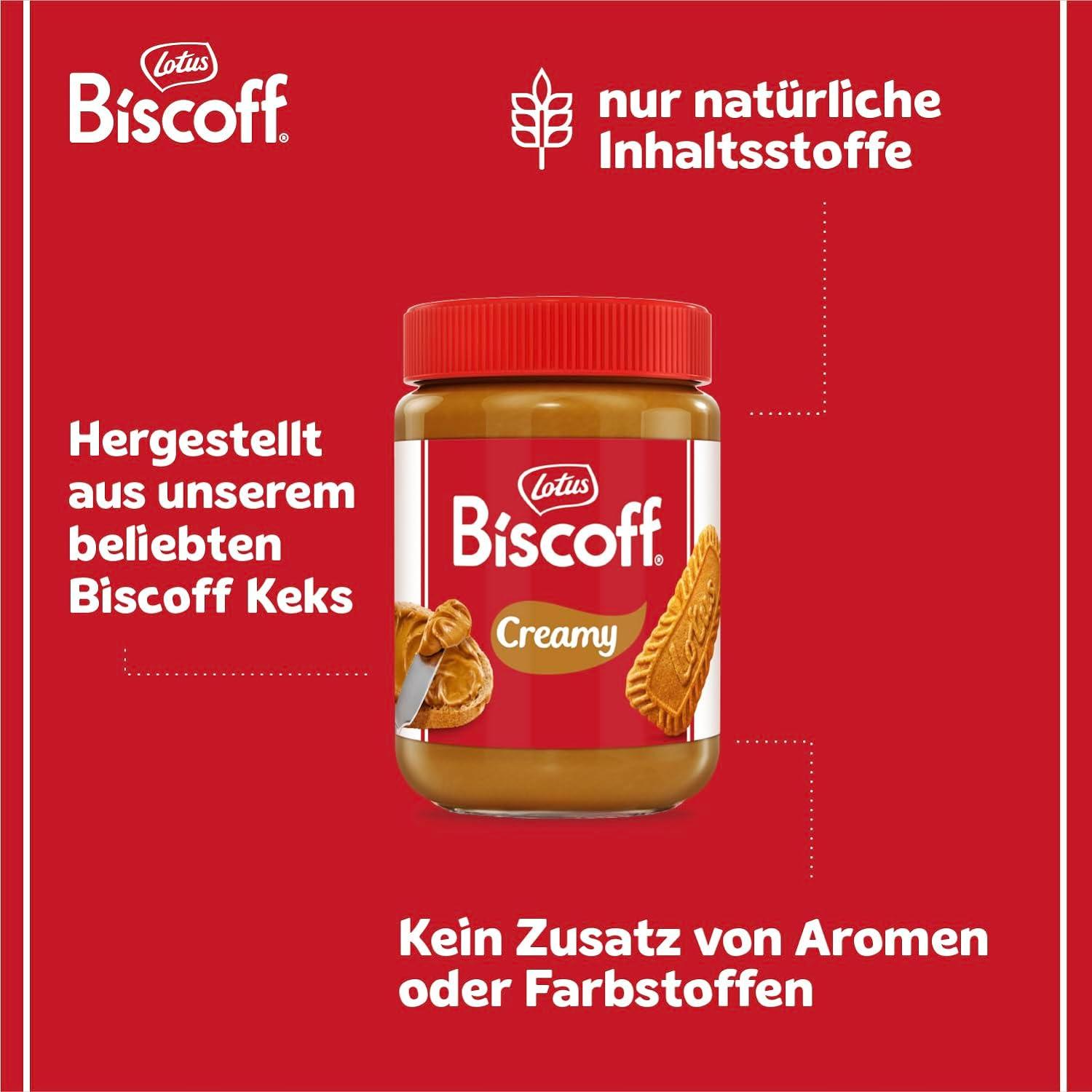 Lotus Biscoff Bread Spread 8x400g - Vegan Caramel Creme - No Artificial ...